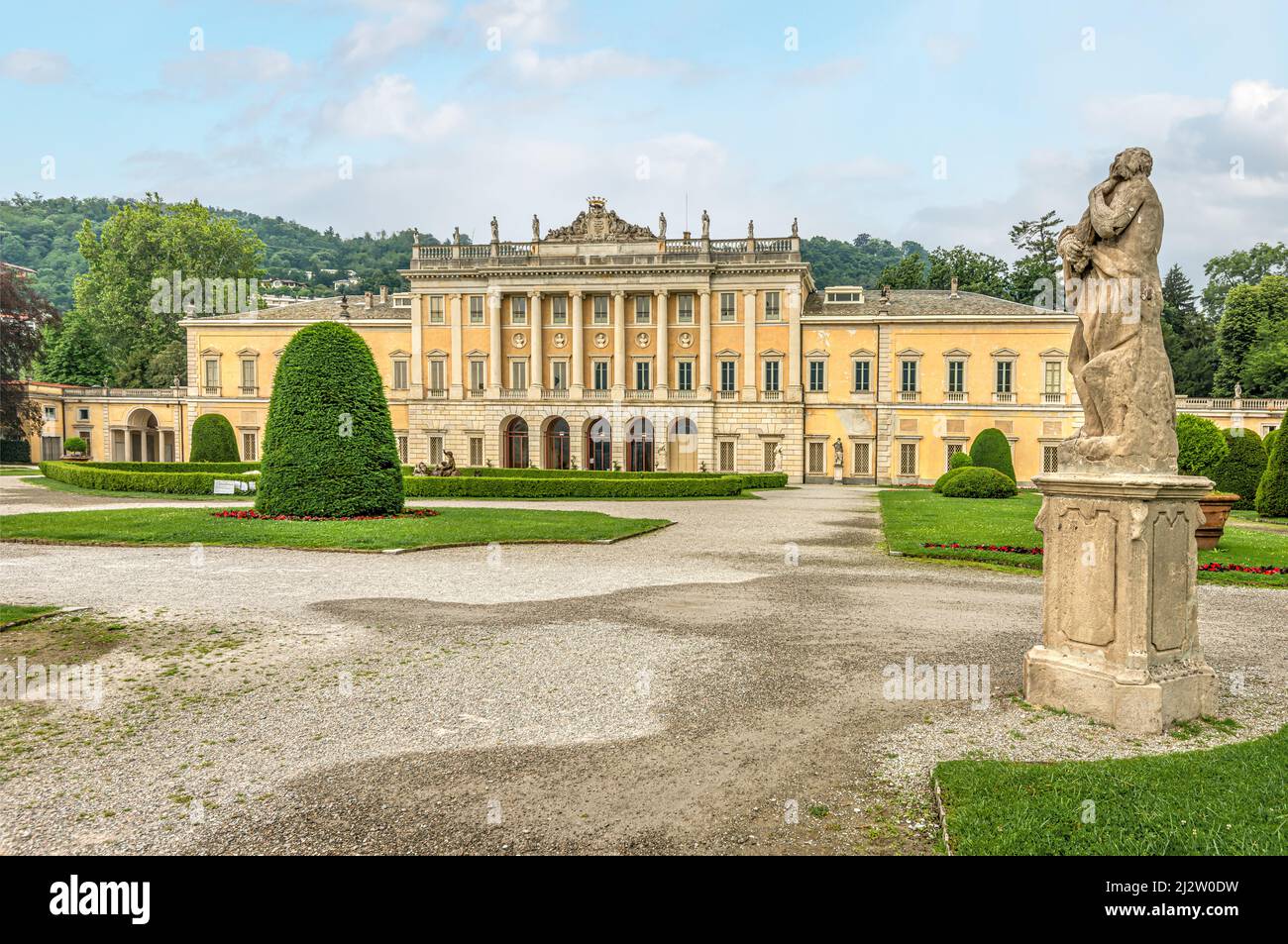 Villa Olmo, a neoclassical villa in Como, Italy Stock Photo - Alamy