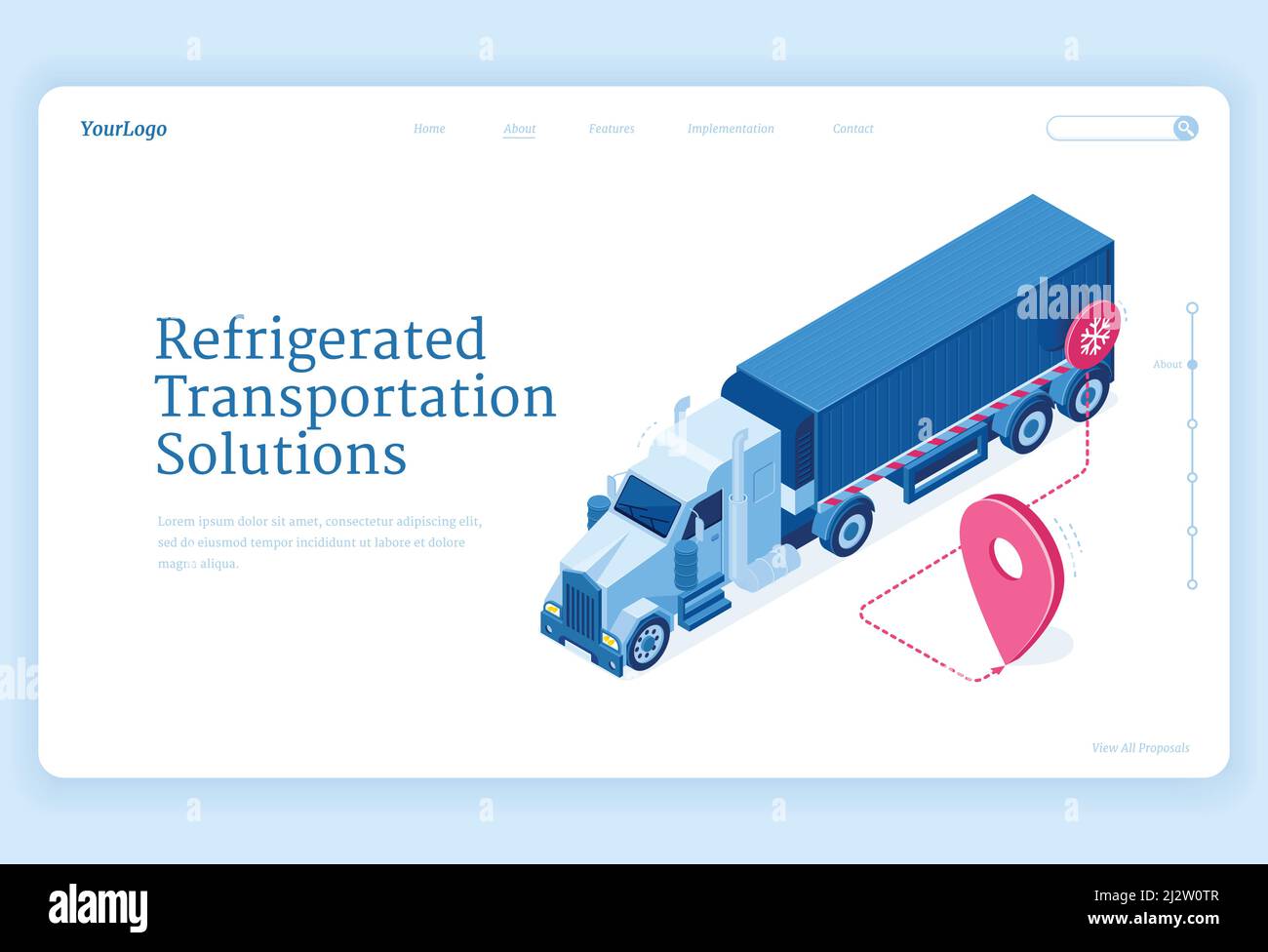 Refrigerated transport solutions hi-res stock photography and images ...