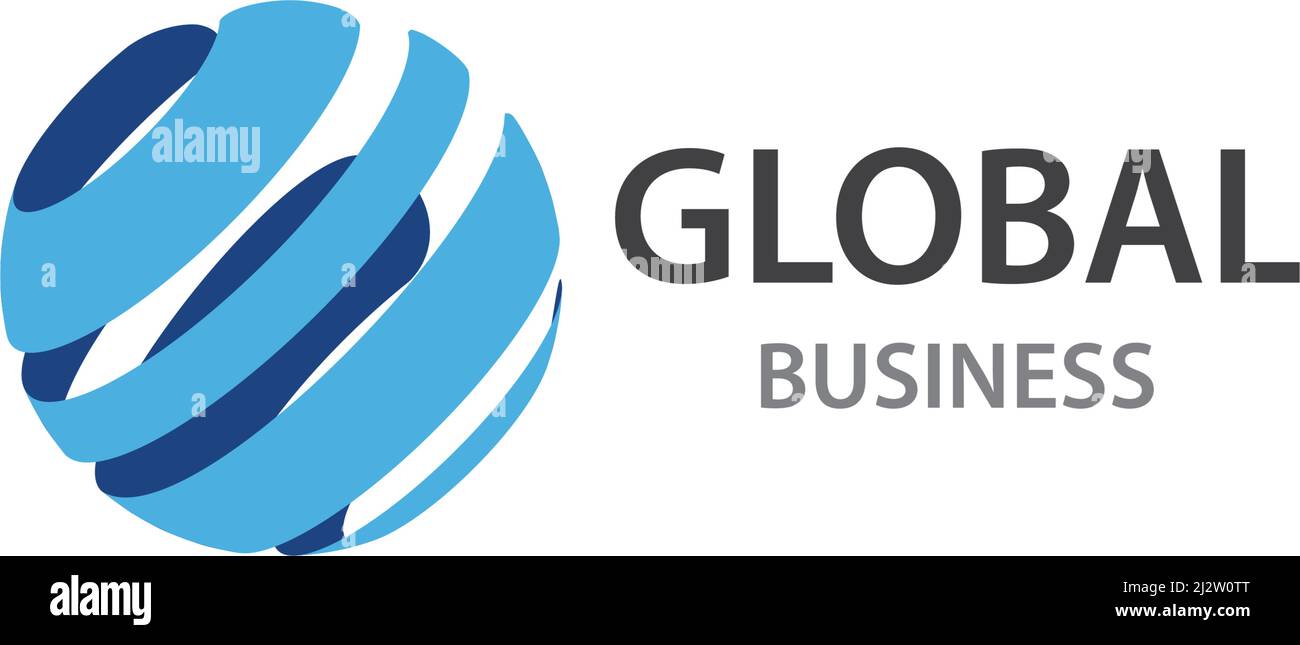 Globe technology ilustration logo vector template Stock Vector Image ...