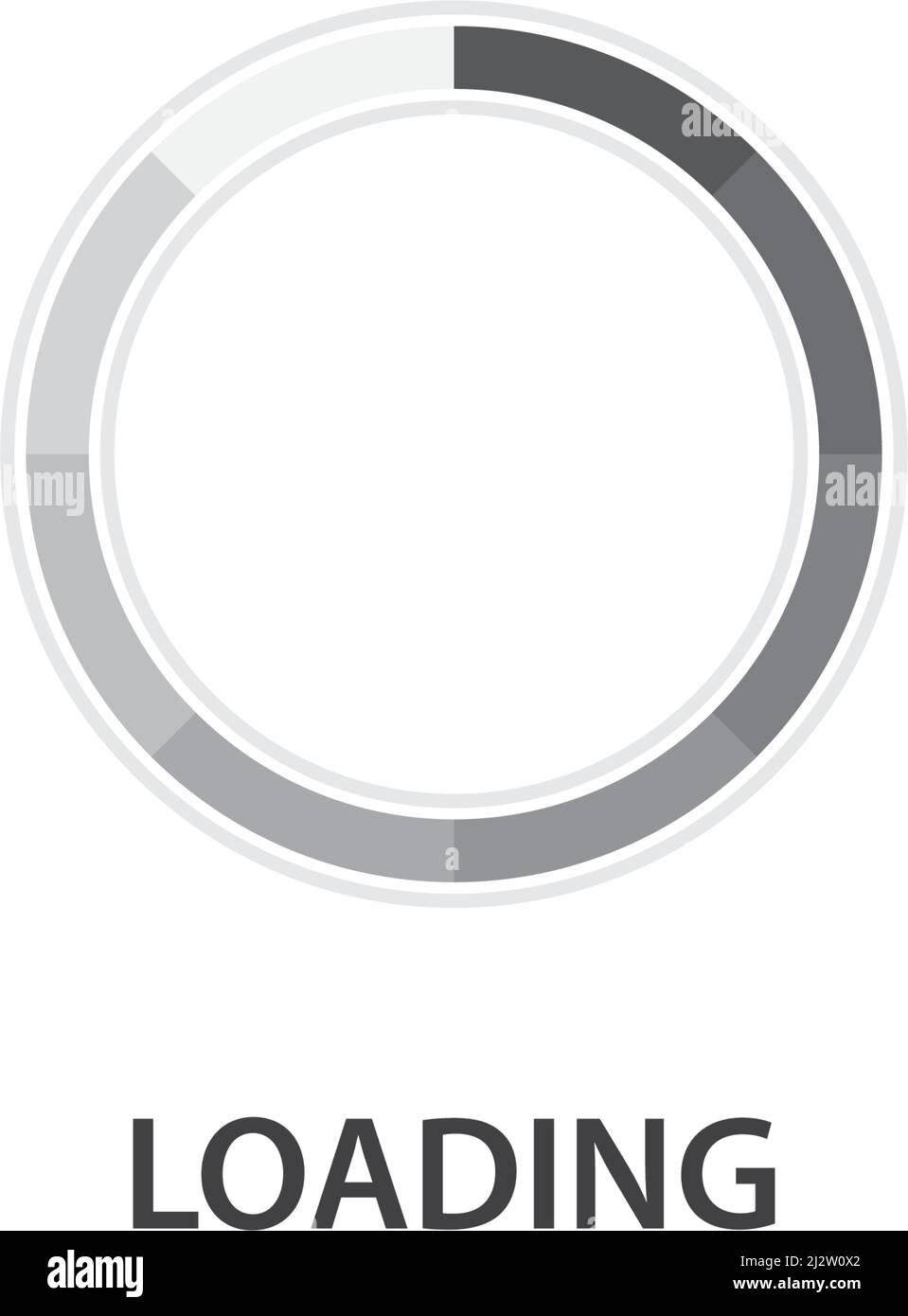 Loading Indicator Icon Vector Flat Design Stock Vector Image And Art Alamy