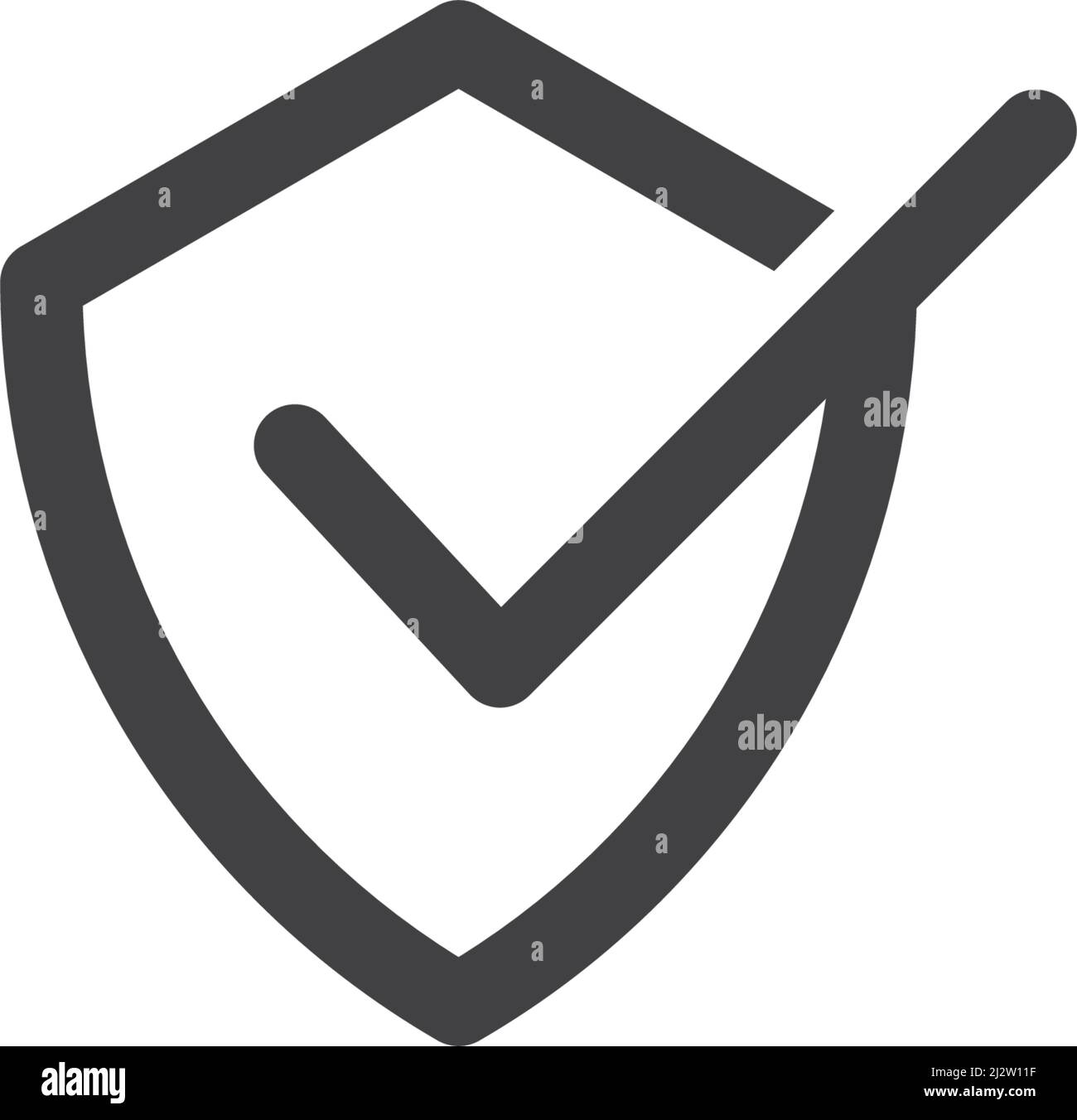 Shield symbol logo icon template vector illustration Stock Vector Image ...