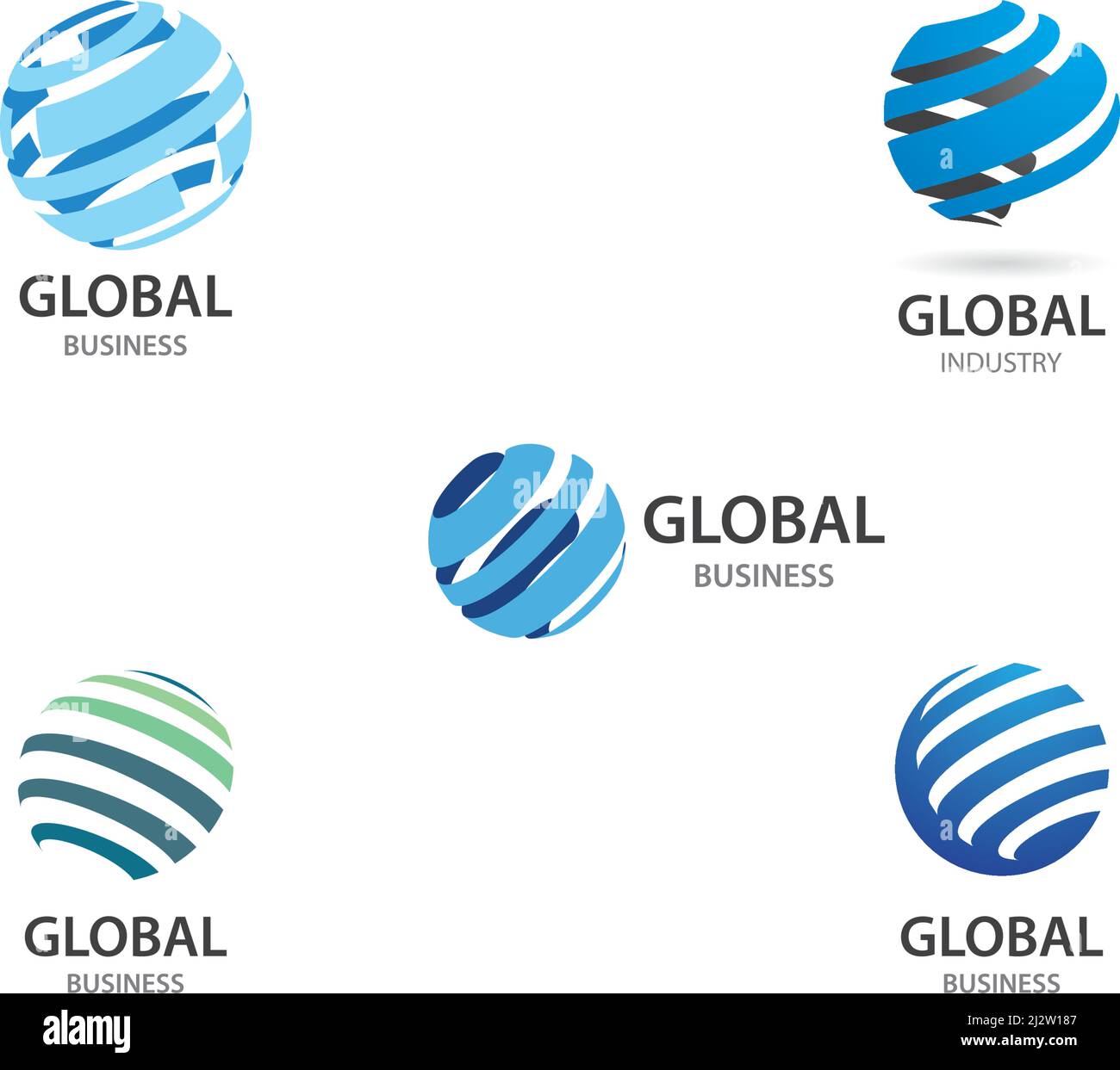 Globe technology ilustration logo vector template Stock Vector Image ...