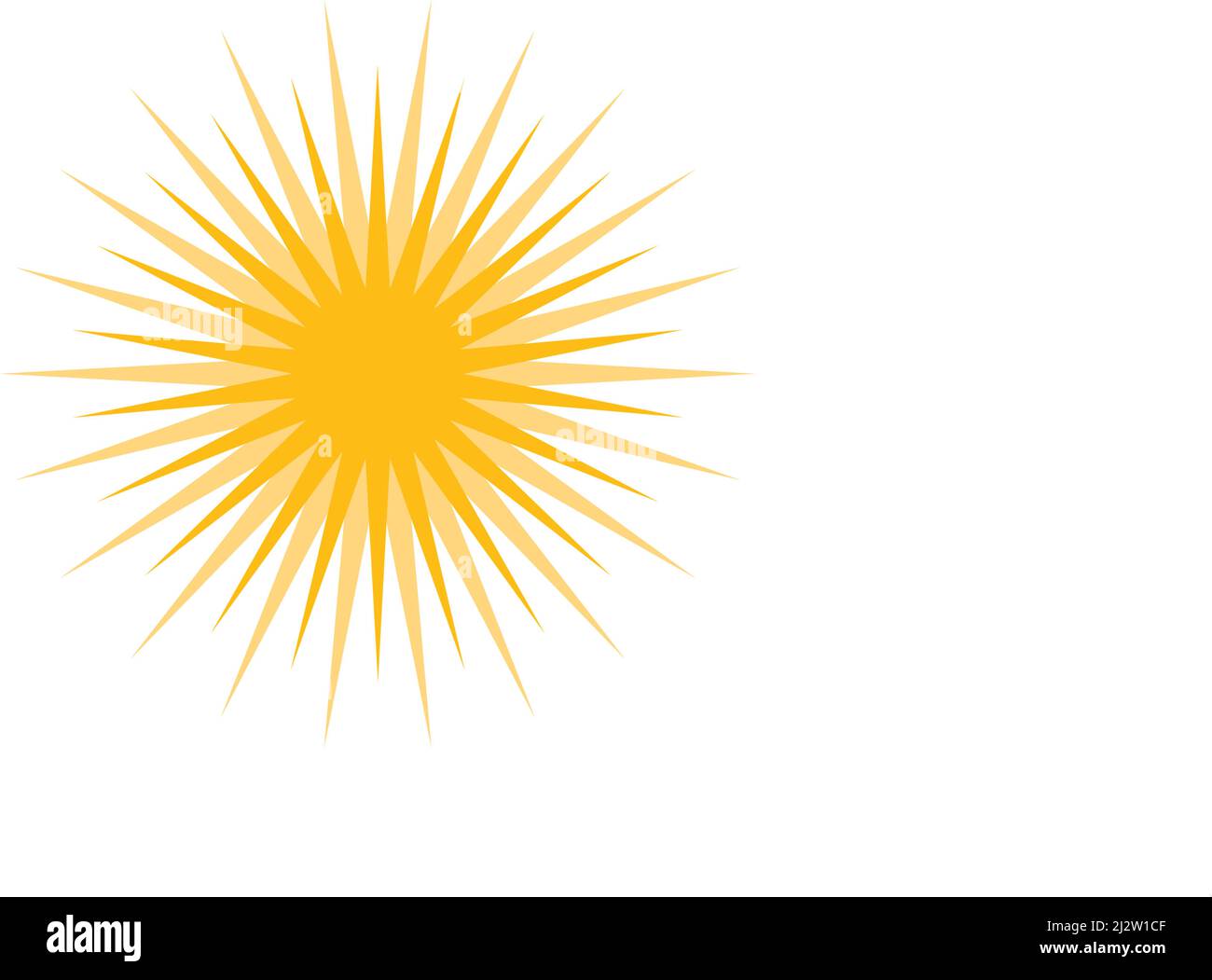 sun ilustration logo vector icon template Stock Vector Image & Art - Alamy