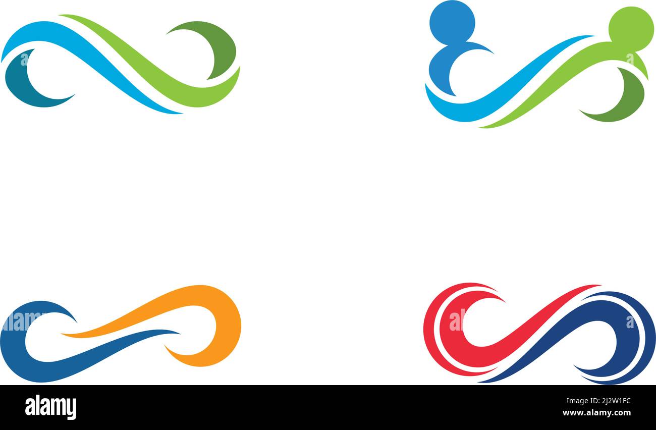 Infinity logo Vector template design Stock Vector Image & Art - Alamy