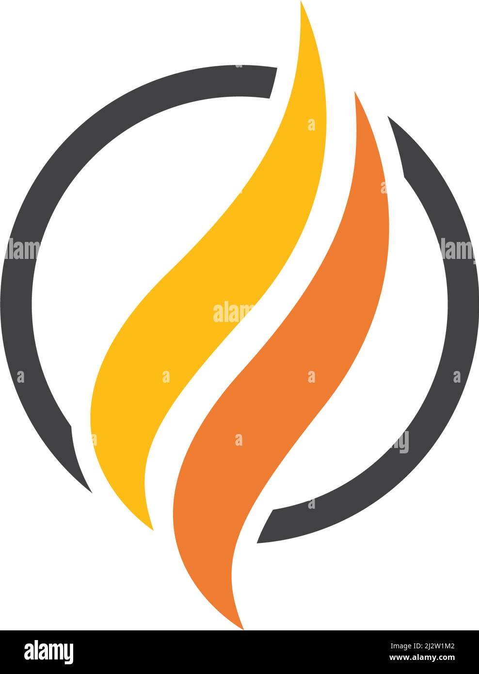 Fire flame Logo Template vector Stock Vector Image & Art - Alamy