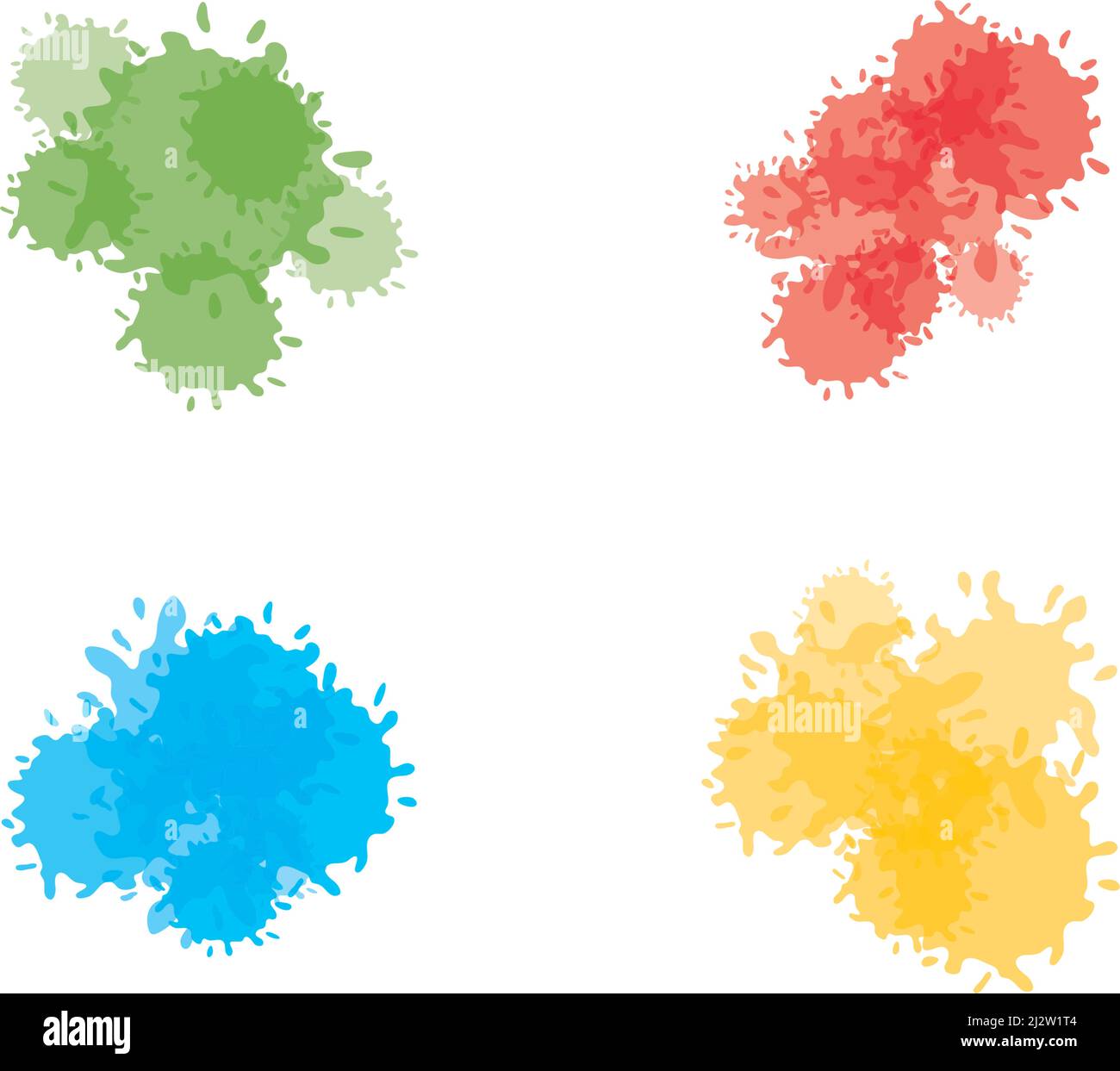 Ink splash watercolor vector design Stock Vector Image & Art - Alamy