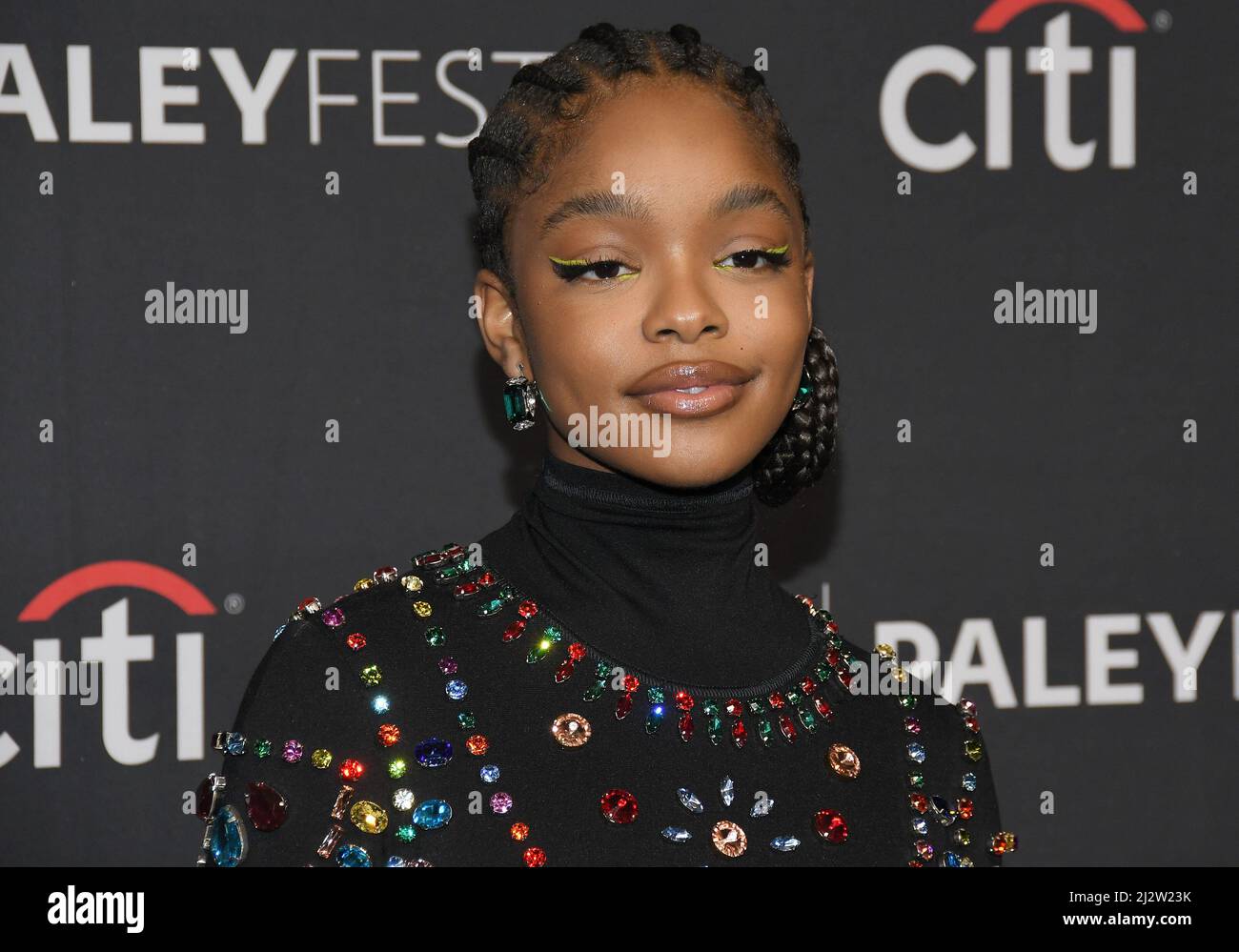 Marsai martin black ish hi-res stock photography and images - Alamy