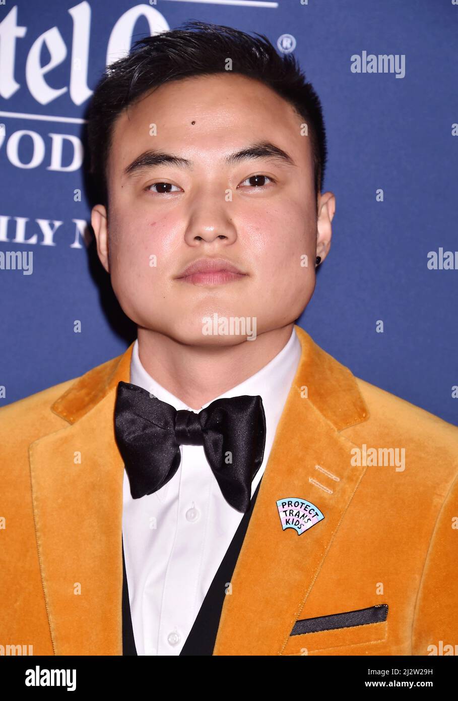 BEVERLY HILLS, CA - APRIL 02: Leo Sheng attends the 33rd Annual GLAAD ...
