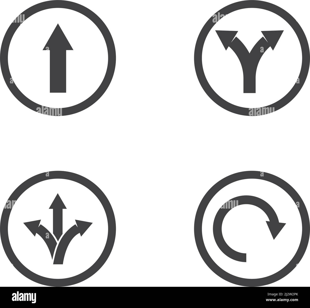 Direction icon vector flat design Stock Vector Image & Art - Alamy