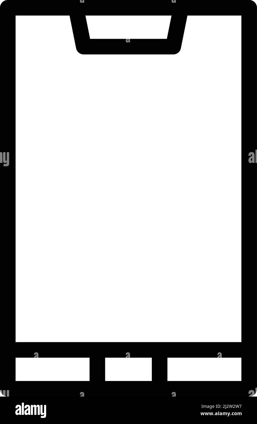 Mobile symbol vector vectors hi-res stock photography and images - Alamy