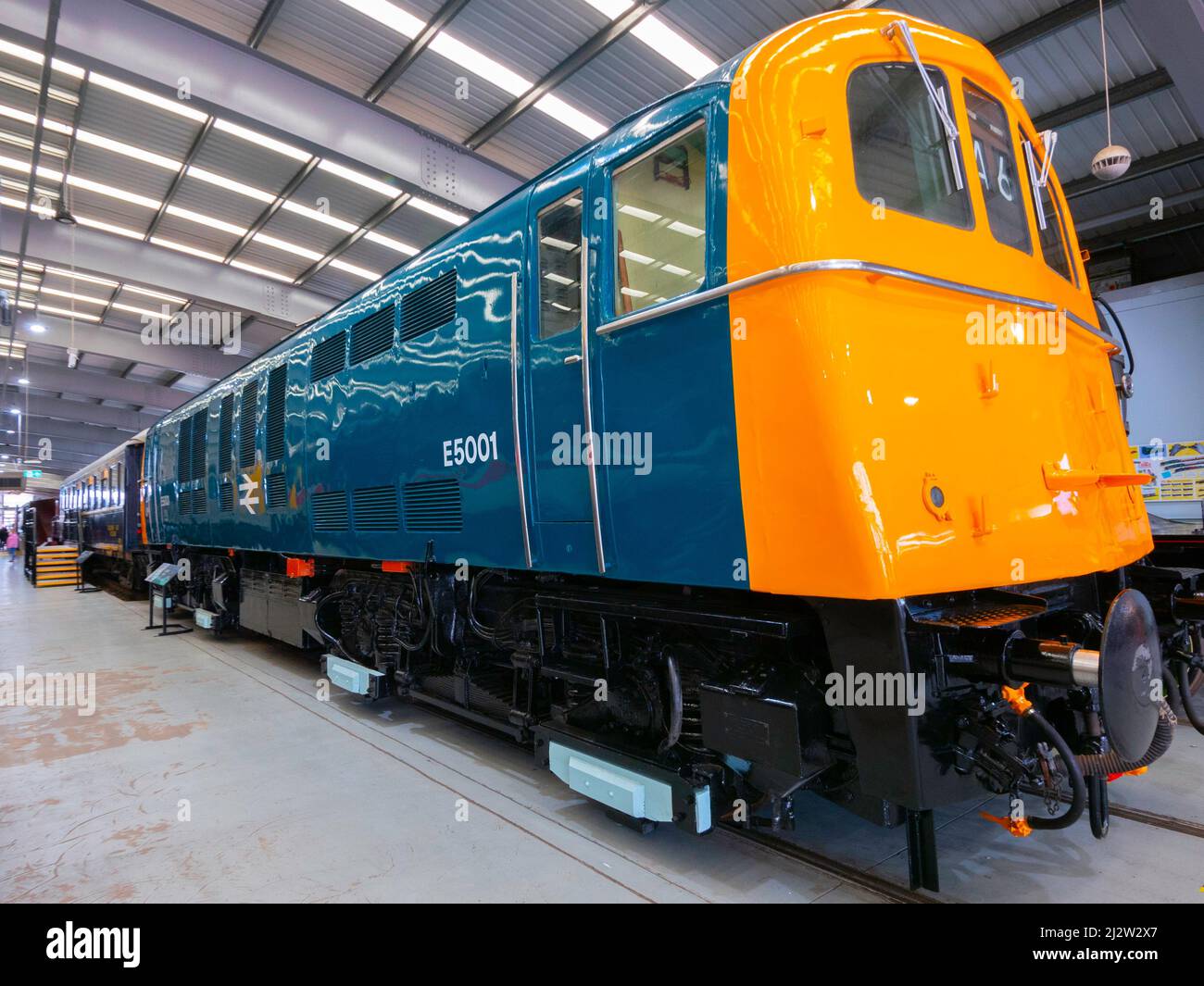 In NRM Lcomotion Museum a British Rail Southern Region class 71 ...