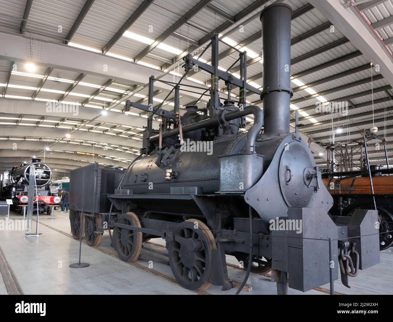 A very early steam engine built 1822 for the Hetton Colliery, and was ...
