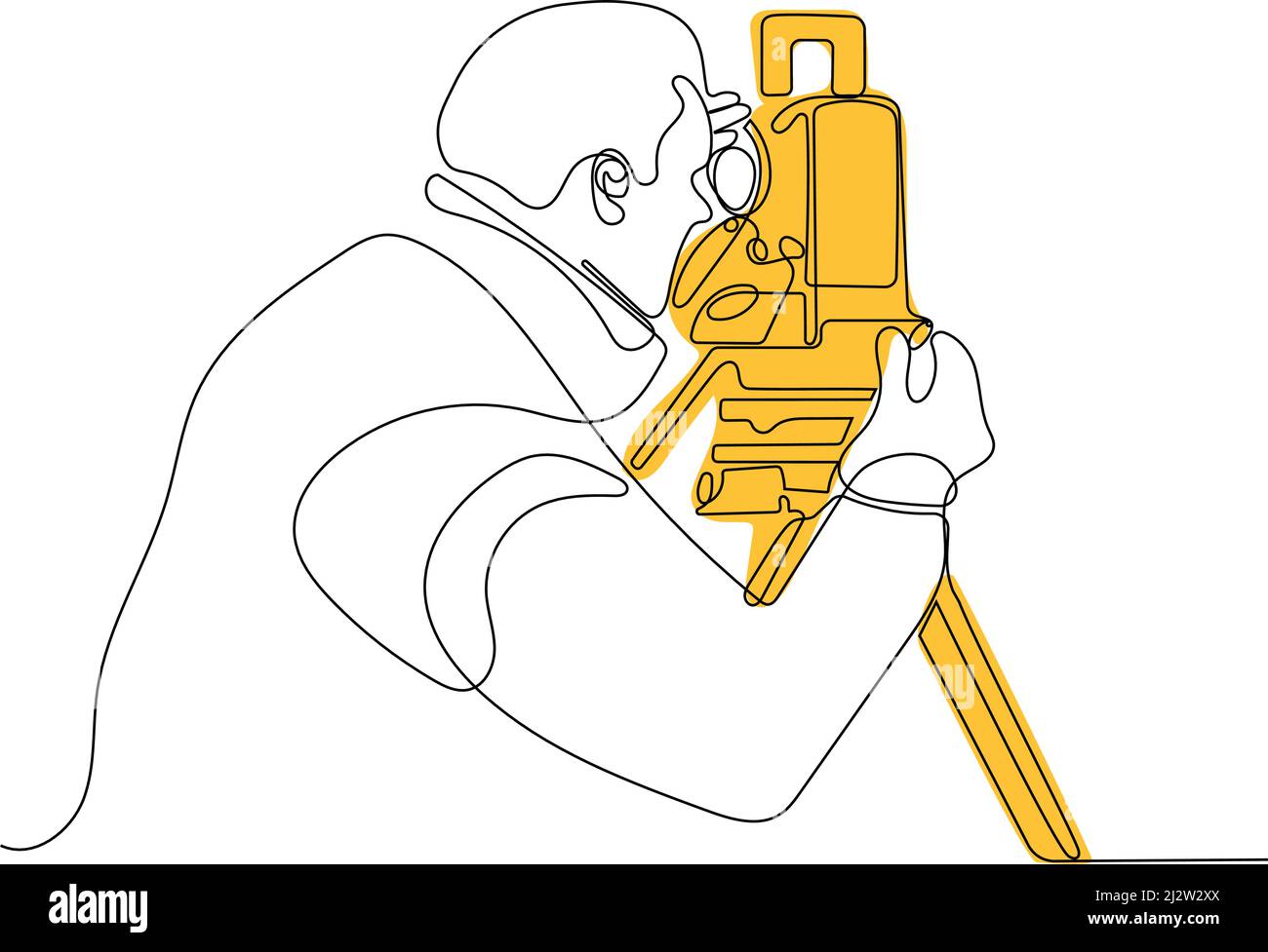 Survey inspection concept Stock Vector Images - Alamy