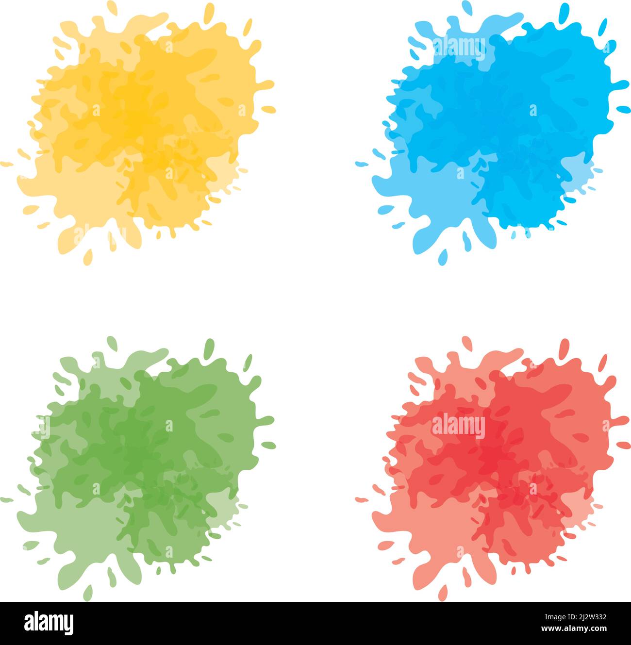 Ink splash watercolor vector design Stock Vector Image & Art - Alamy