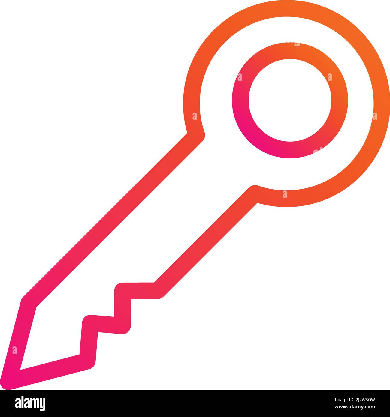 Key logo vector vectors hi-res stock photography and images - Alamy