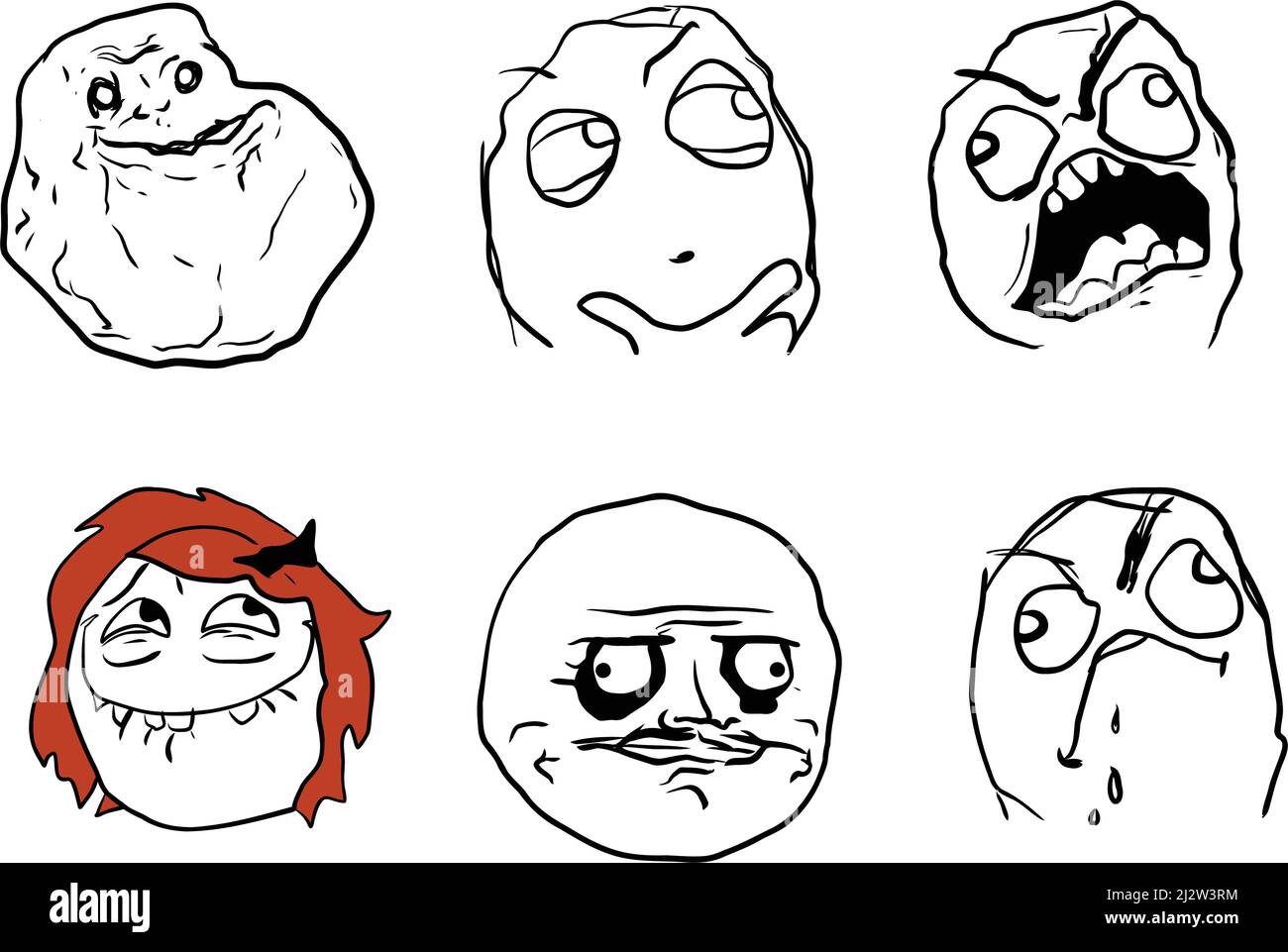 Meme vector vectors Stock Vector Images - Alamy