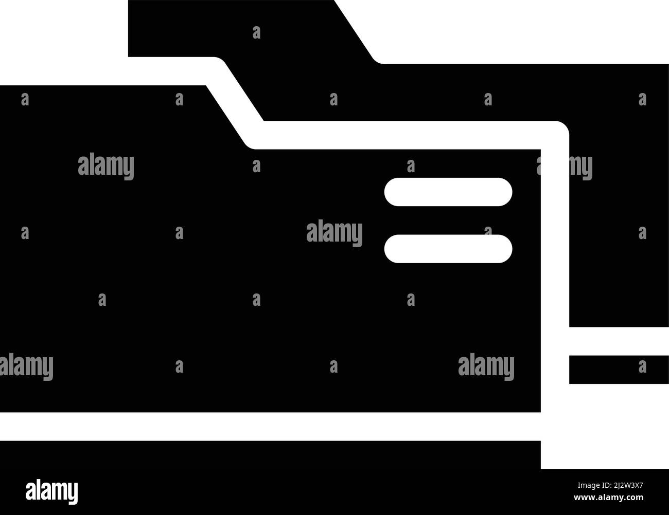 Folder vector vectors hi-res stock photography and images - Alamy