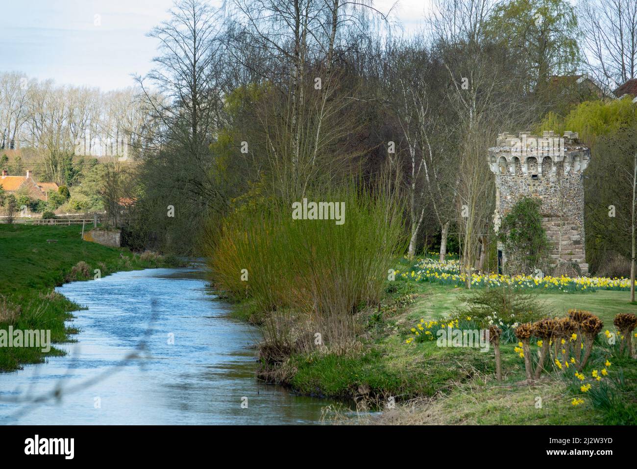 Folly, Oxnead hall, Norfolk, England, UK Stock Photo - Alamy