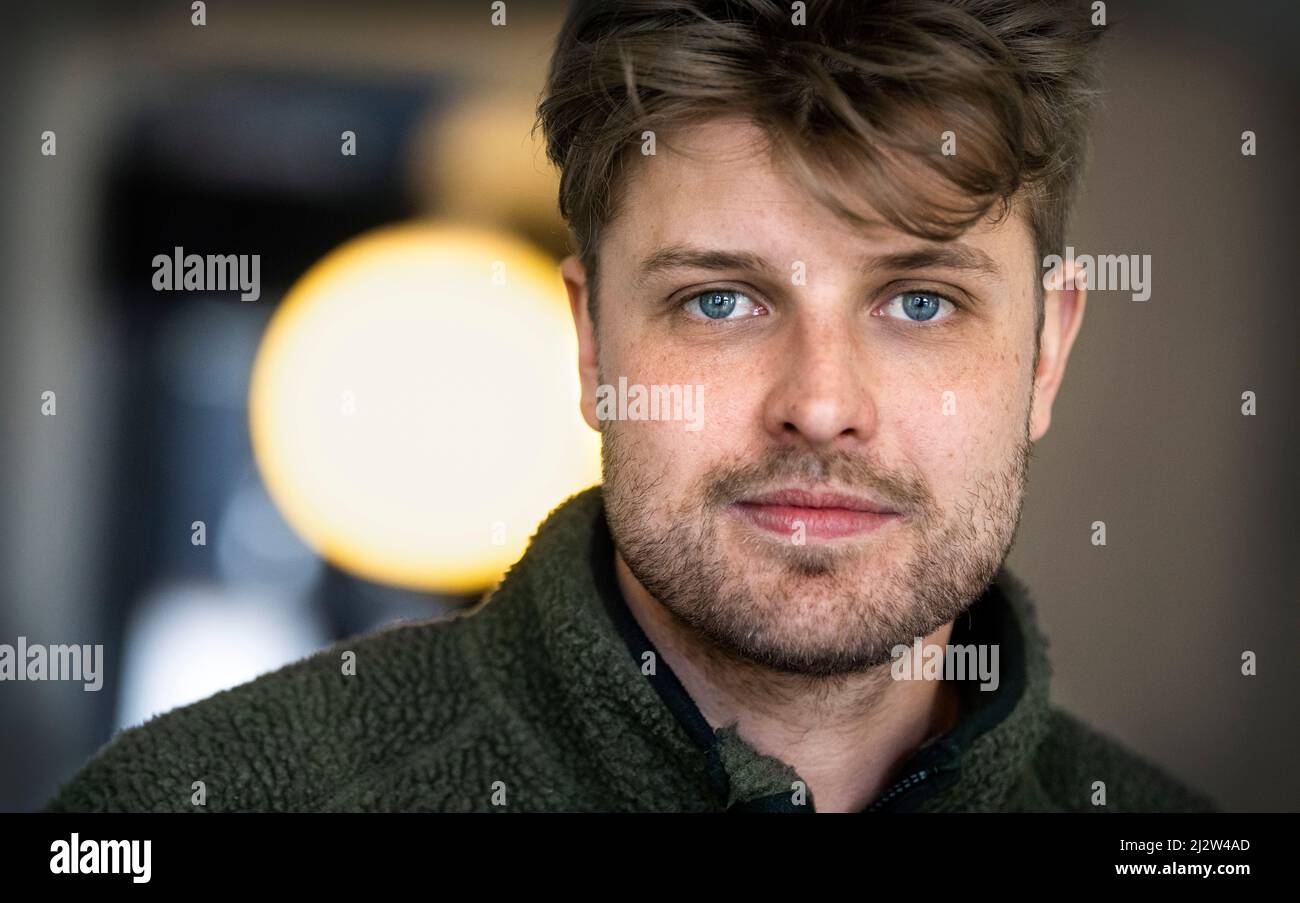 Artist sandro cavazza photographed in stockholm hi-res stock ...