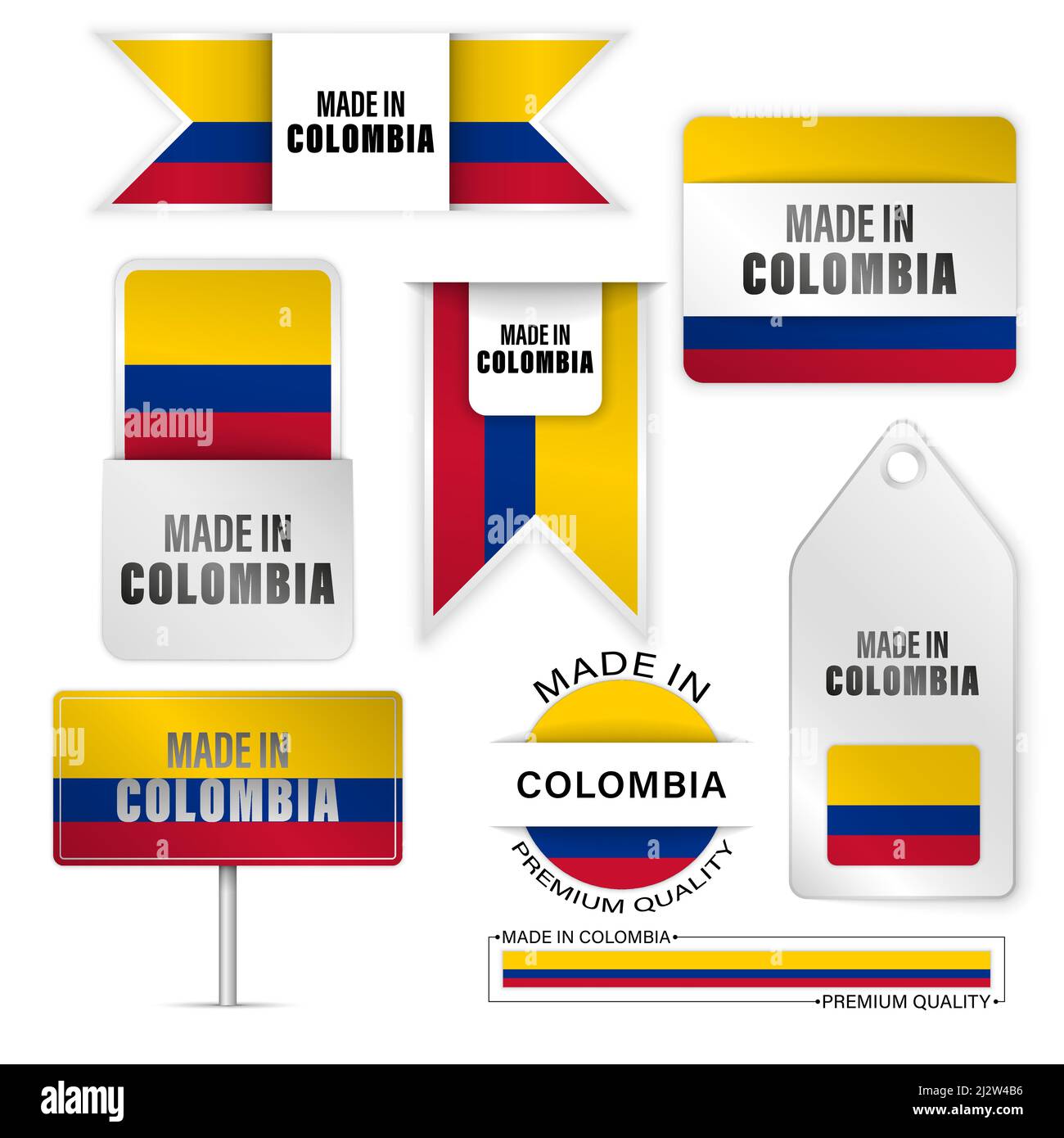 Colombia Stock Vector Images - Alamy