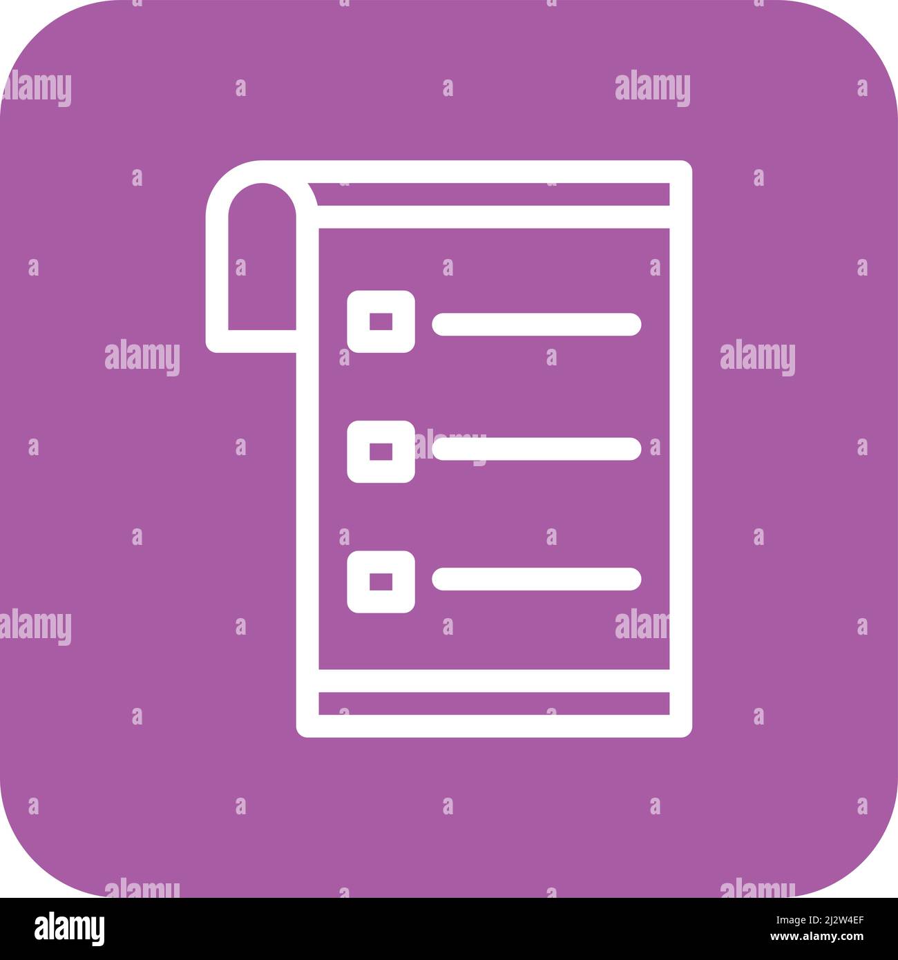 Checklist vector vectors hi-res stock photography and images - Alamy