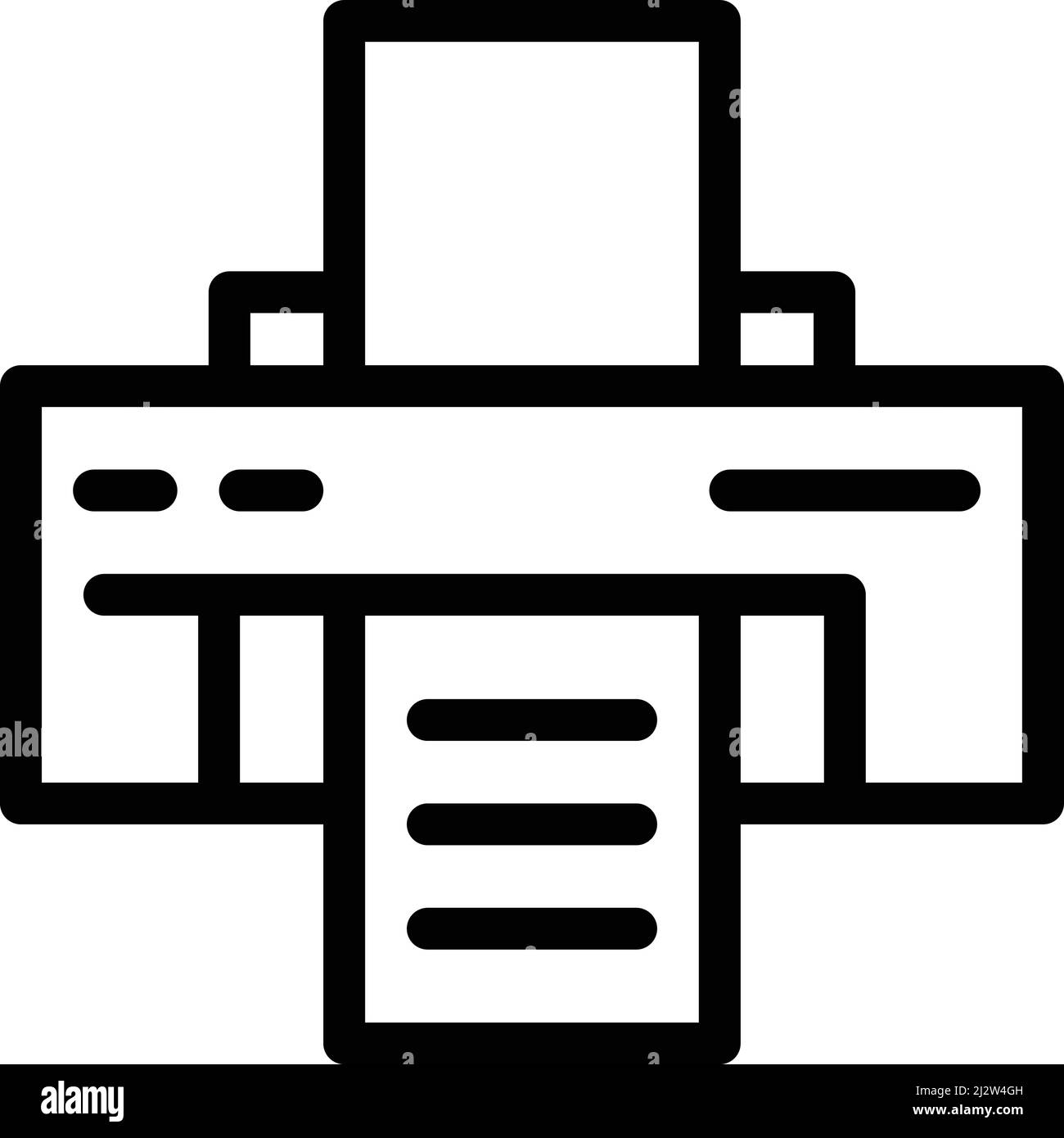 Printer vector vectors hi-res stock photography and images - Alamy