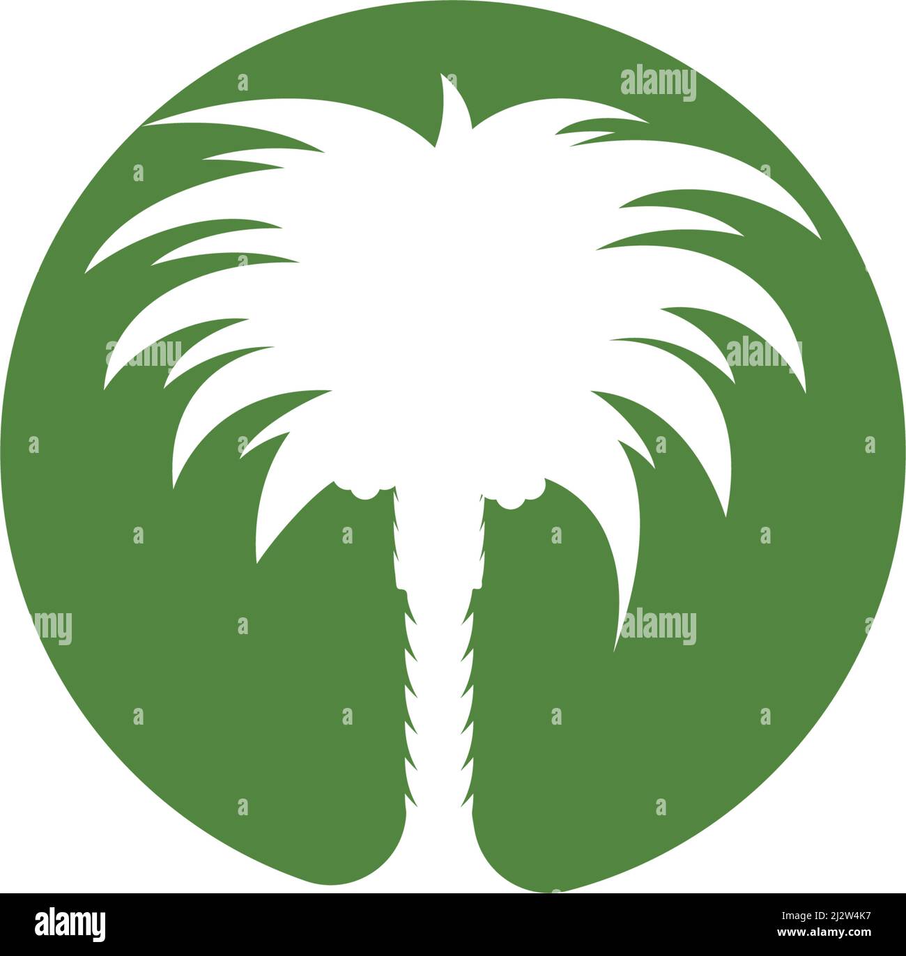 Date palm logo vector illustration Stock Vector Image & Art - Alamy