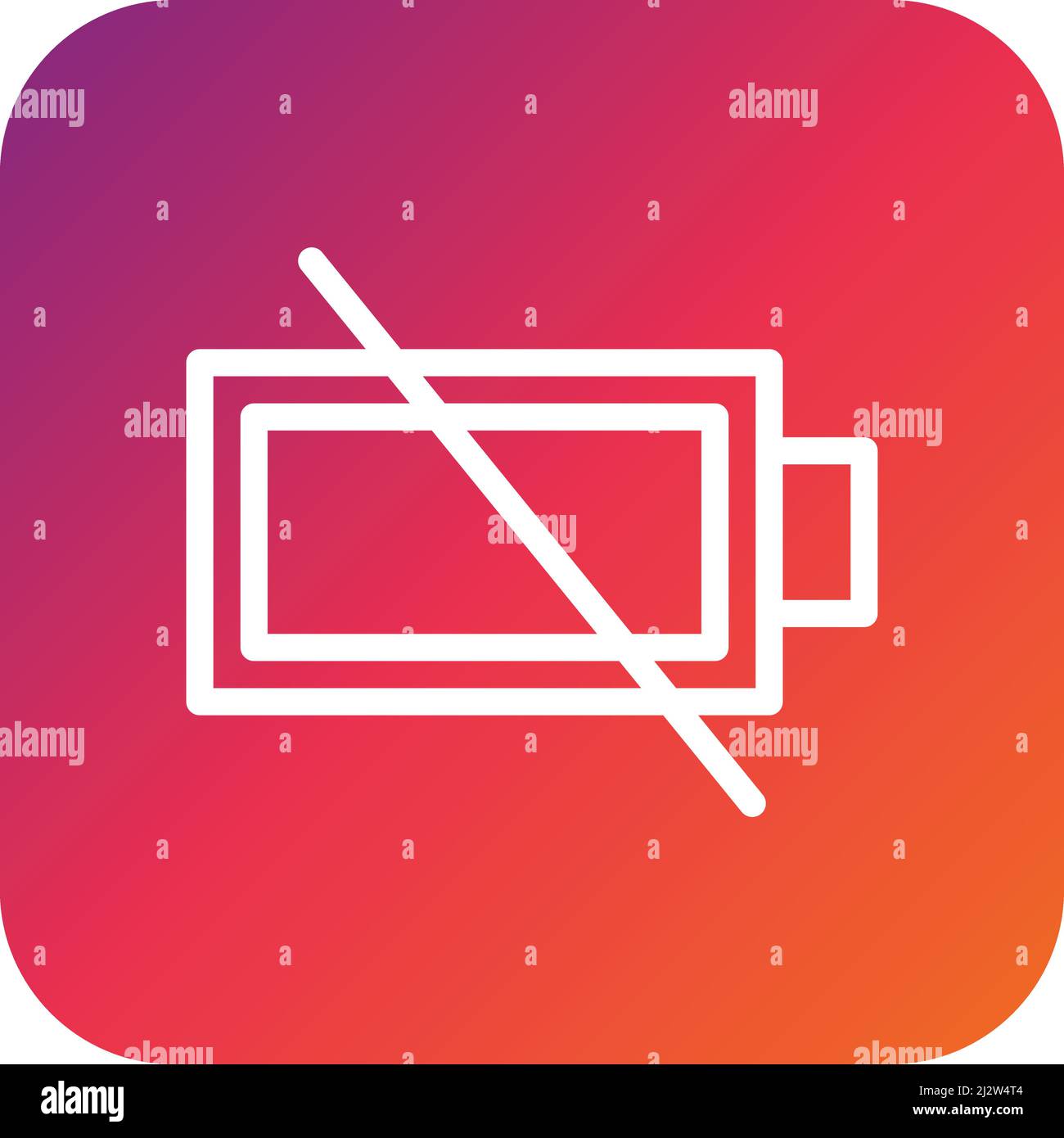 Vector outline battery Stock Vector Images - Alamy