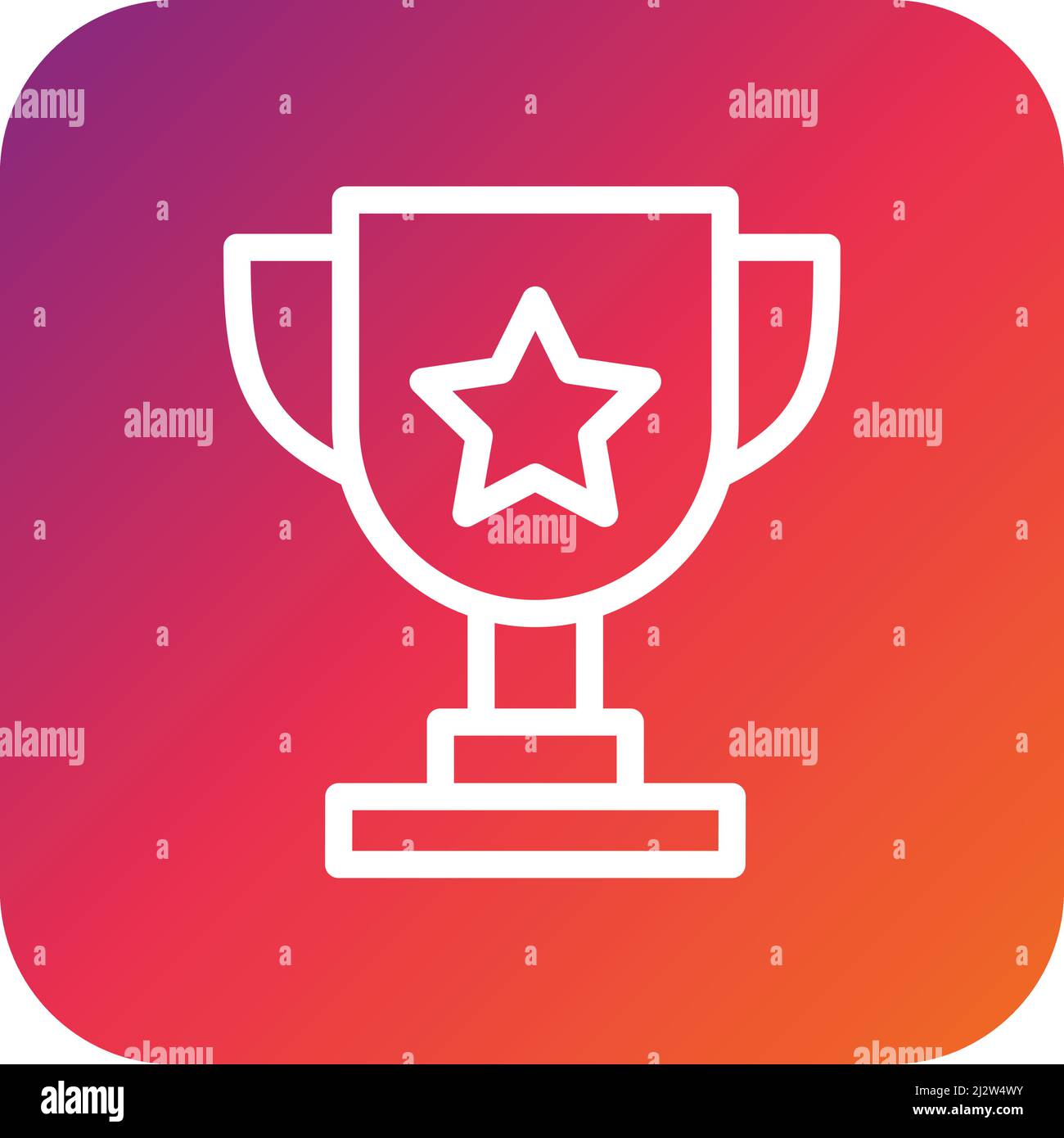 Trophy vector vectors hi-res stock photography and images - Alamy