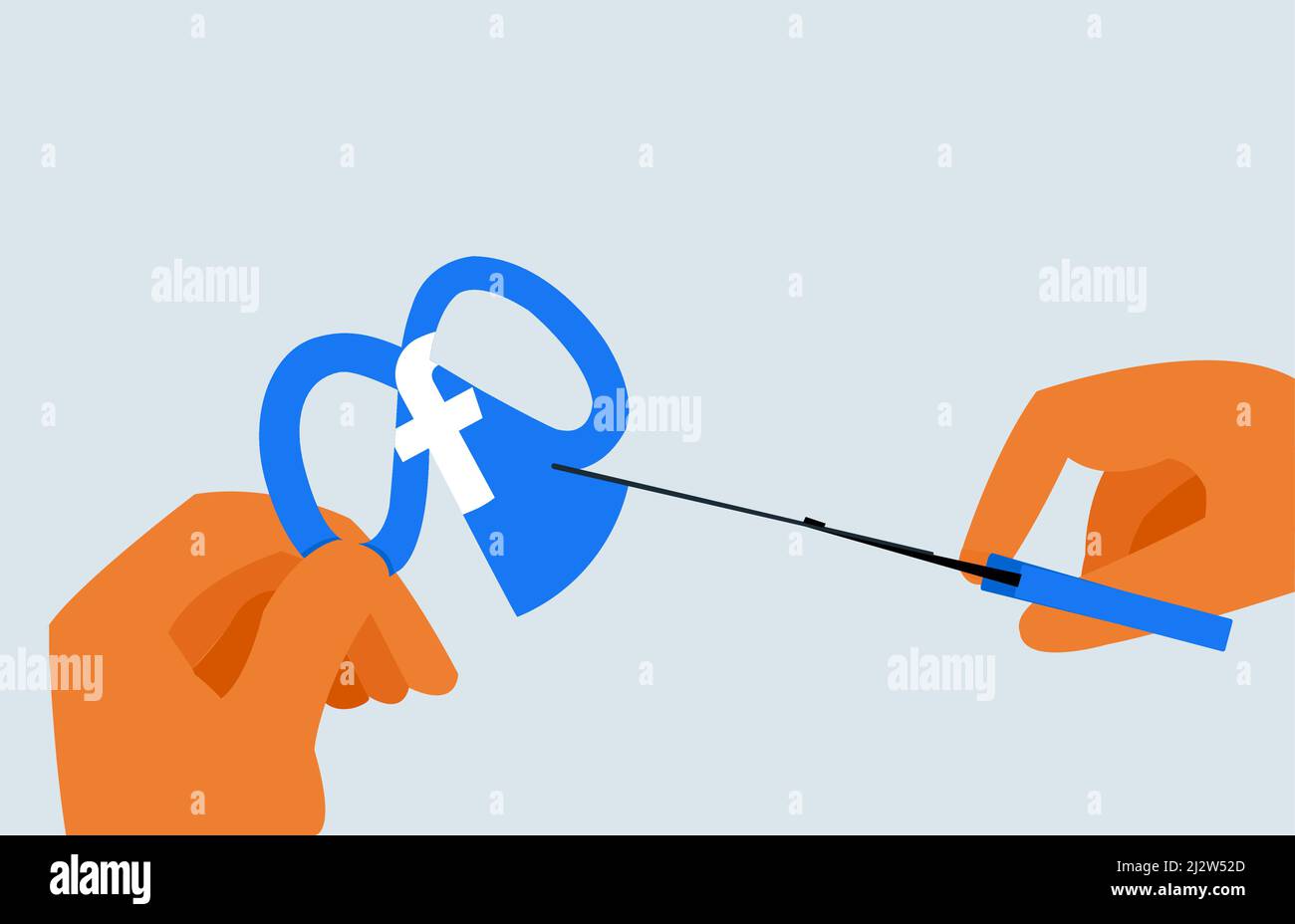 Menlo Park, California, United States - October 29, 2021: Illustration ...