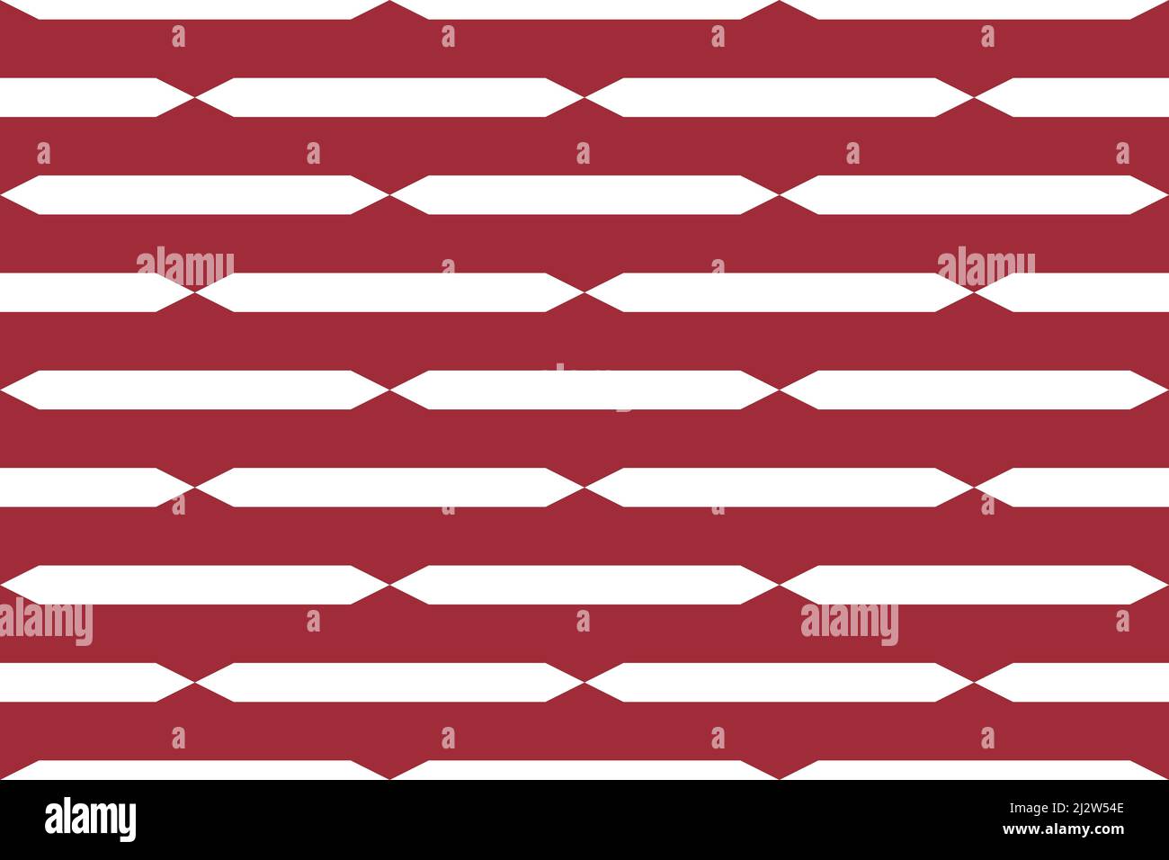 Geometric pattern in the colors of the national flag of Latvia. The ...