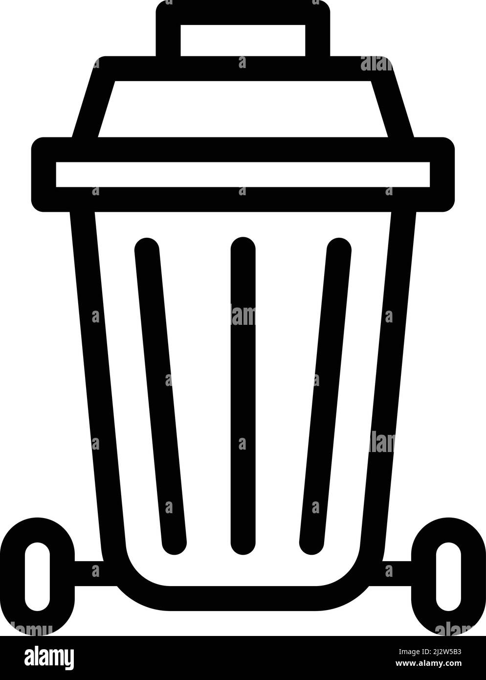 Trash Vector Icon Design Illustration Stock Vector Image & Art - Alamy