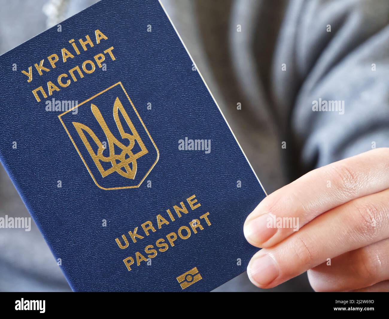 Ukraine passport hi-res stock photography and images - Alamy