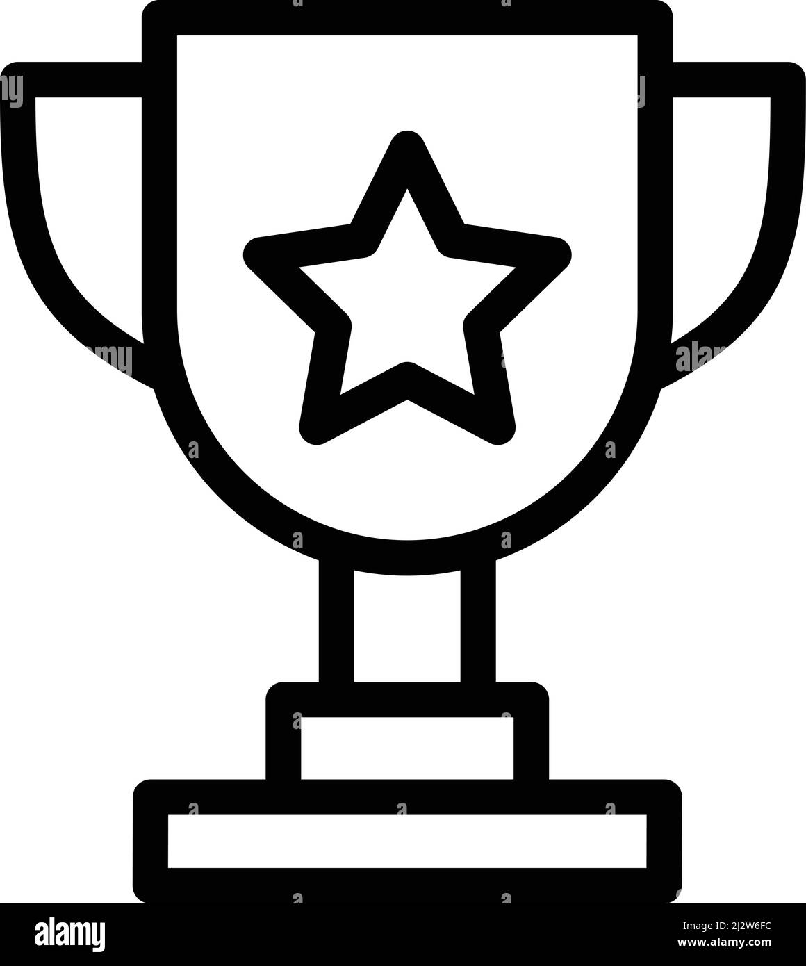 Trophy Icon Black And White
