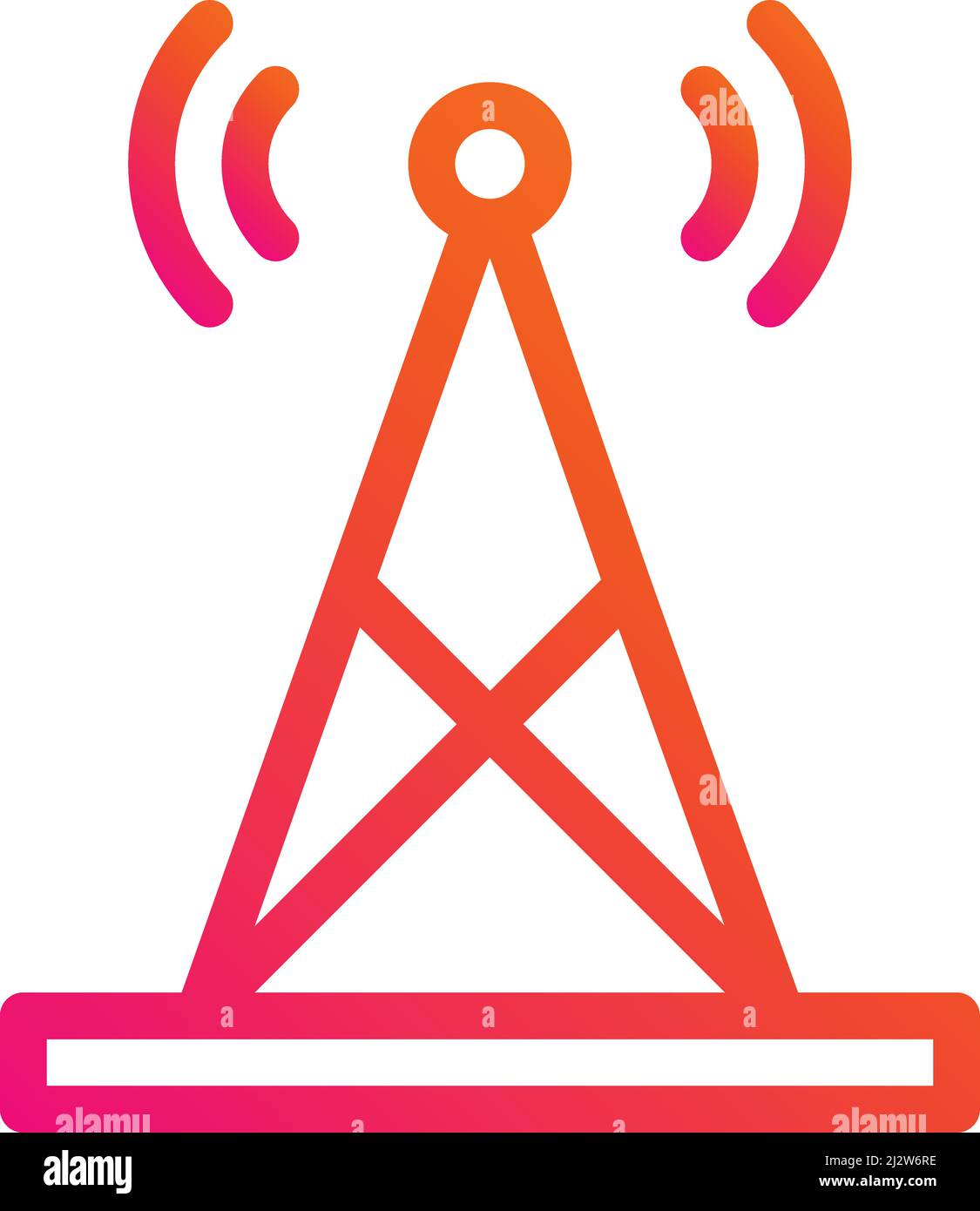 Antenna Vector Icon Design Illustration Stock Vector Image And Art Alamy