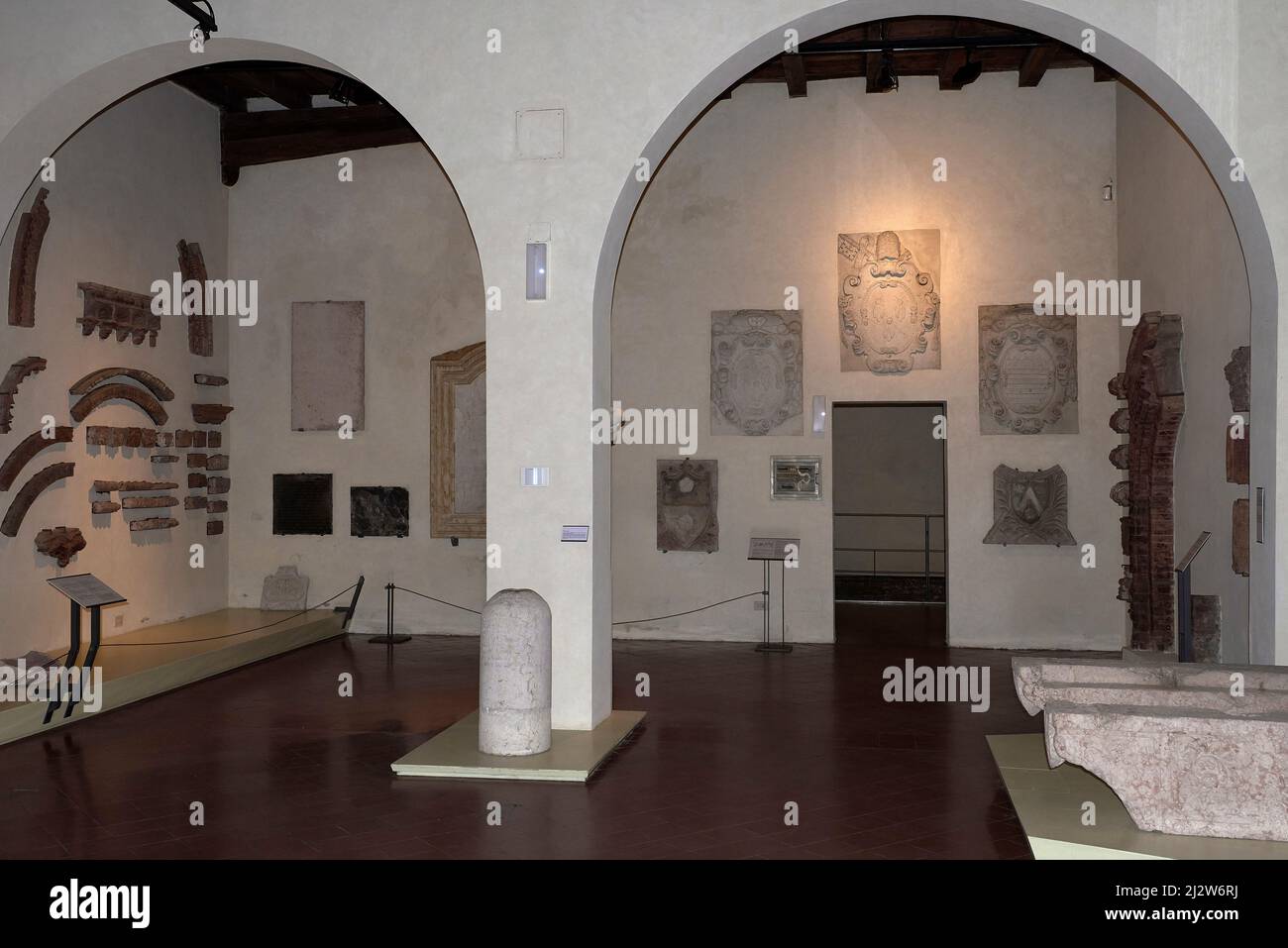 Ferrara, Italy Casa Romei, the Lapidary Museum Stock Photo - Alamy