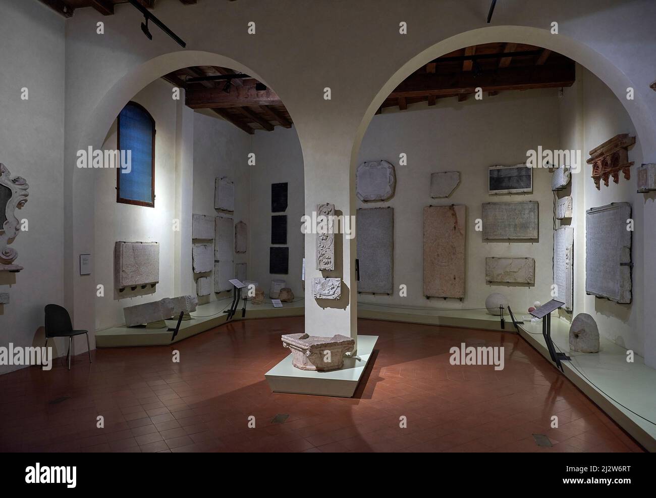 Ferrara, Italy Casa Romei, the Lapidary Museum Stock Photo - Alamy