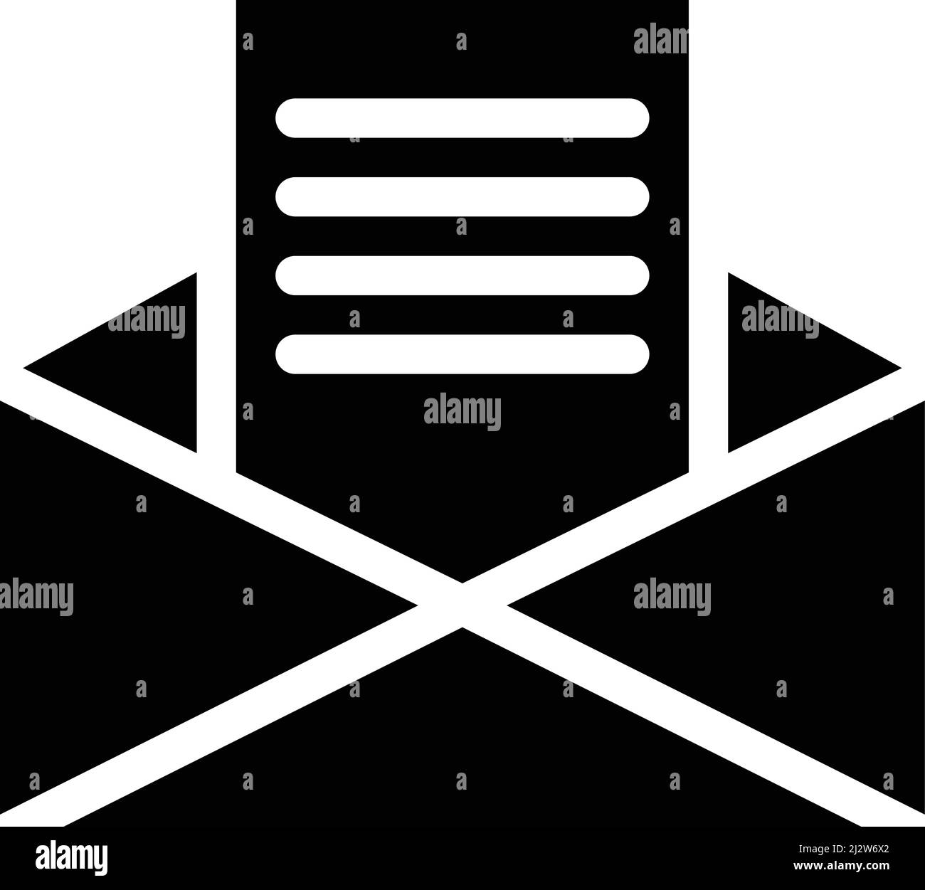 Envelope vector icon editable Stock Vector Images - Alamy