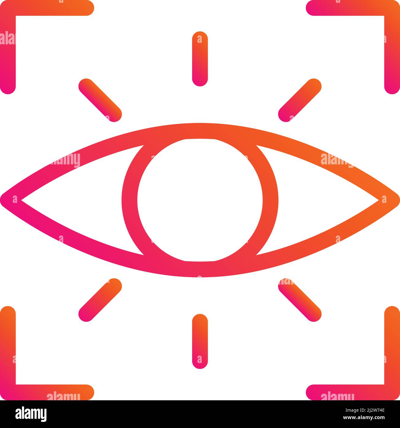 Eye Vector Icon Design Illustration Stock Vector Image & Art - Alamy