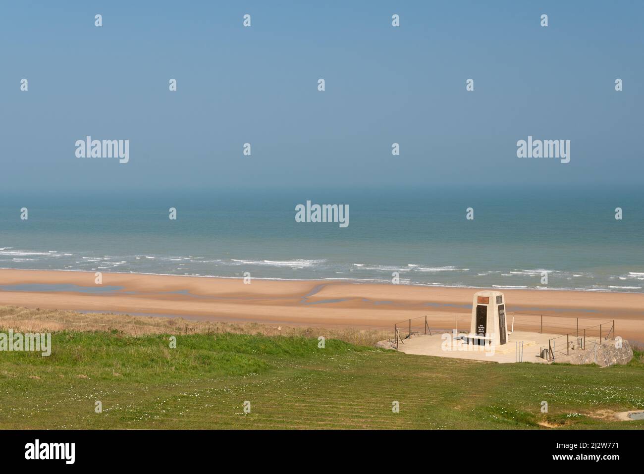 American army monument in Normandy Stock Photo - Alamy