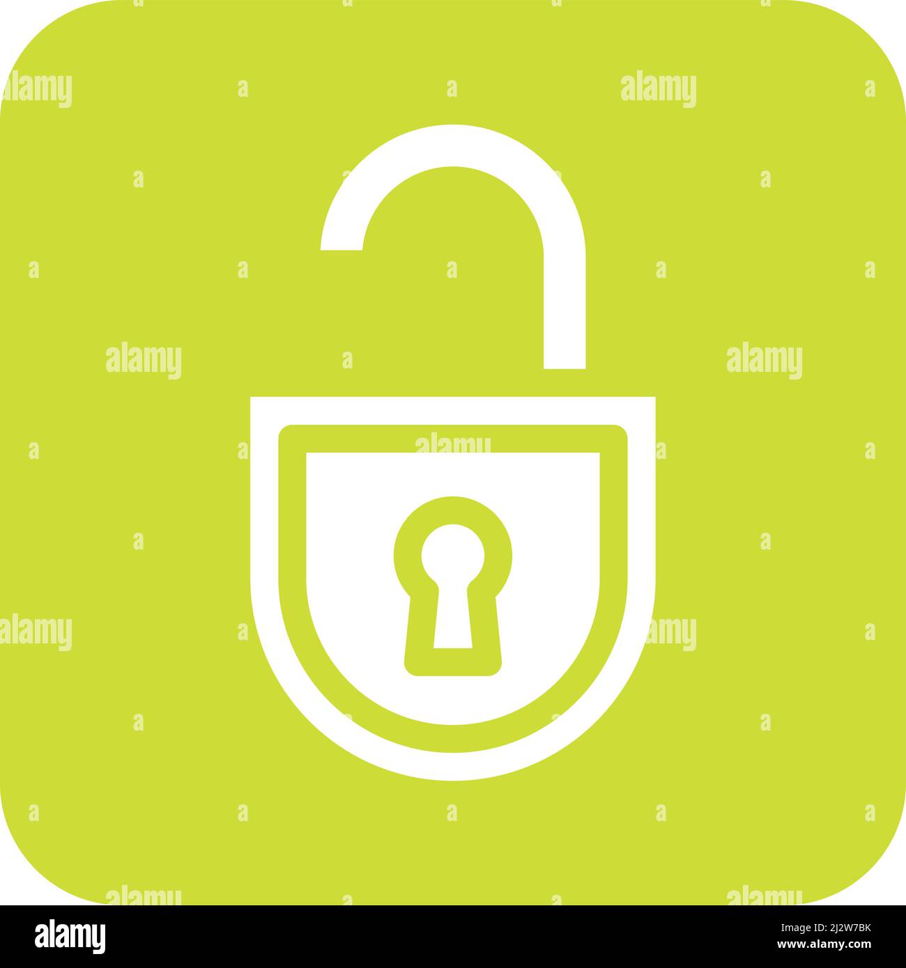 Unlock Vector Icon Design Illustration Stock Vector Image & Art - Alamy