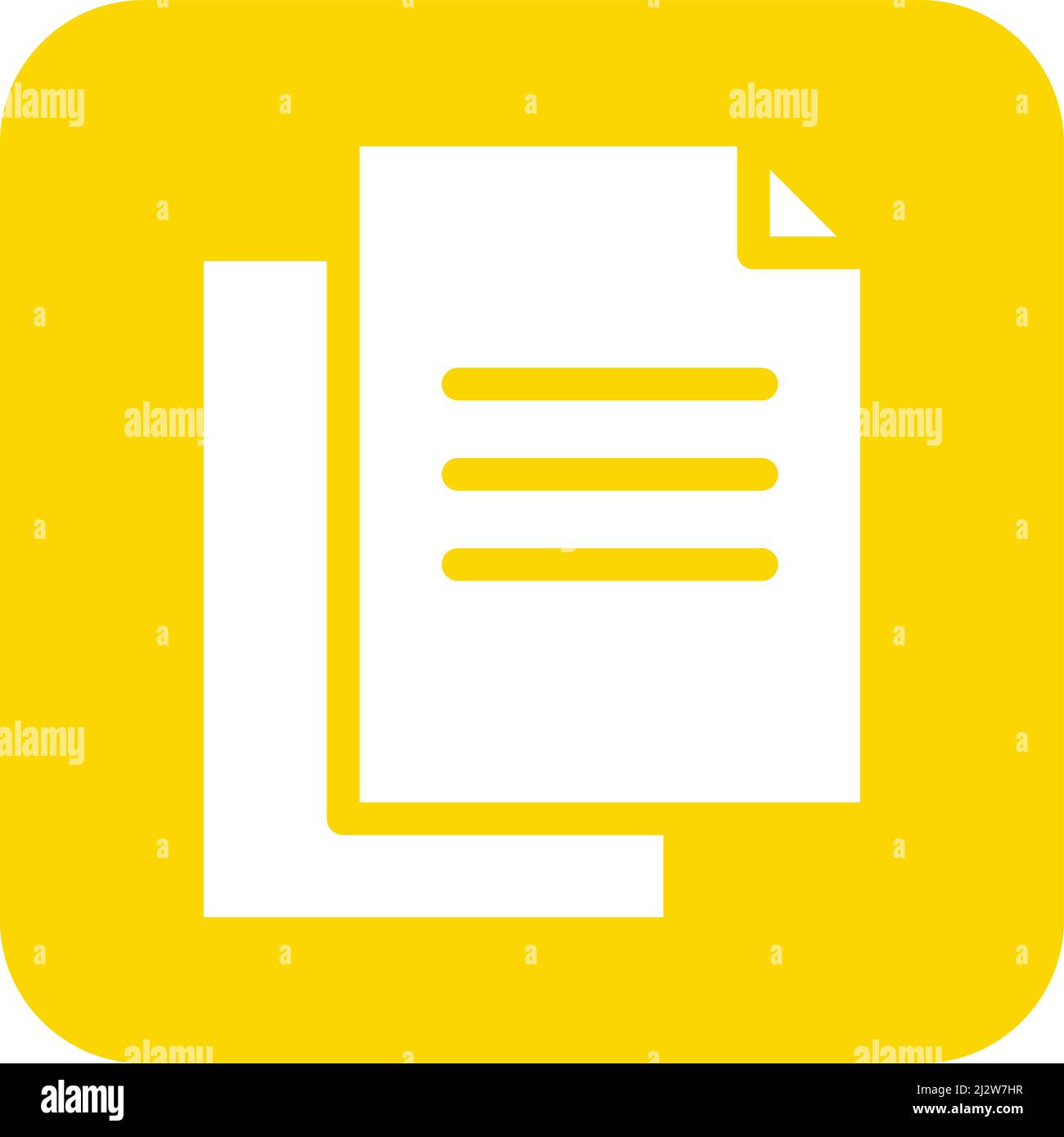 Certificate file color flat Stock Vector Images - Alamy