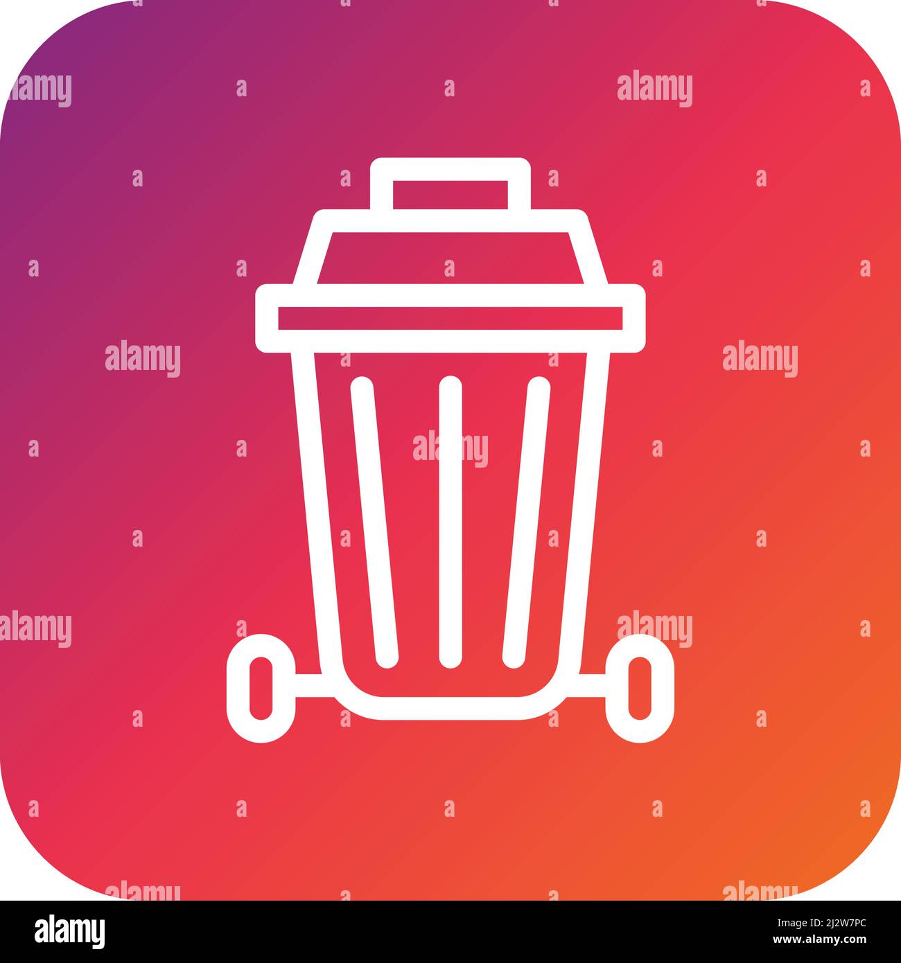 Garbage vector vectors hi-res stock photography and images - Alamy