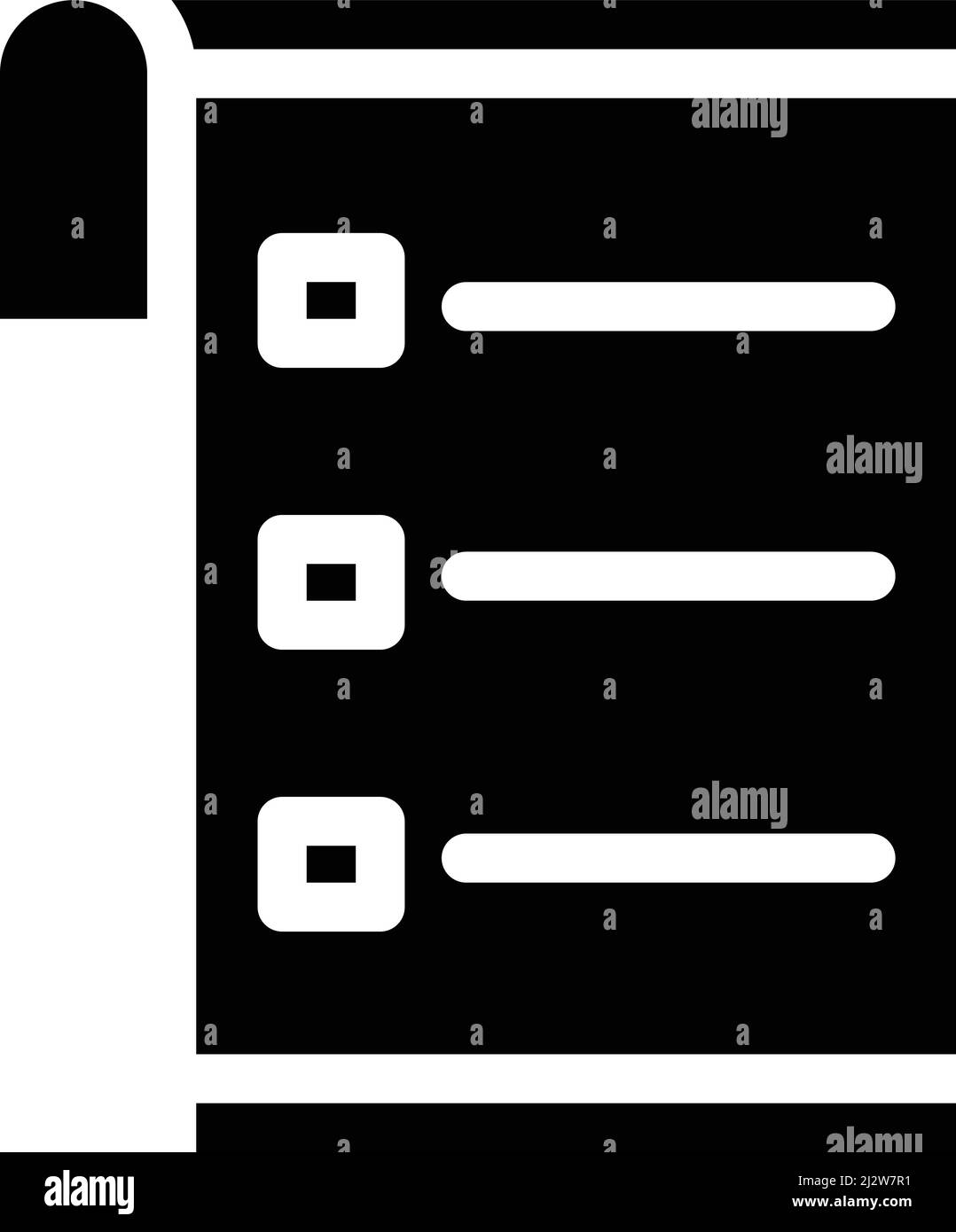 List layout Black and White Stock Photos & Images - Alamy