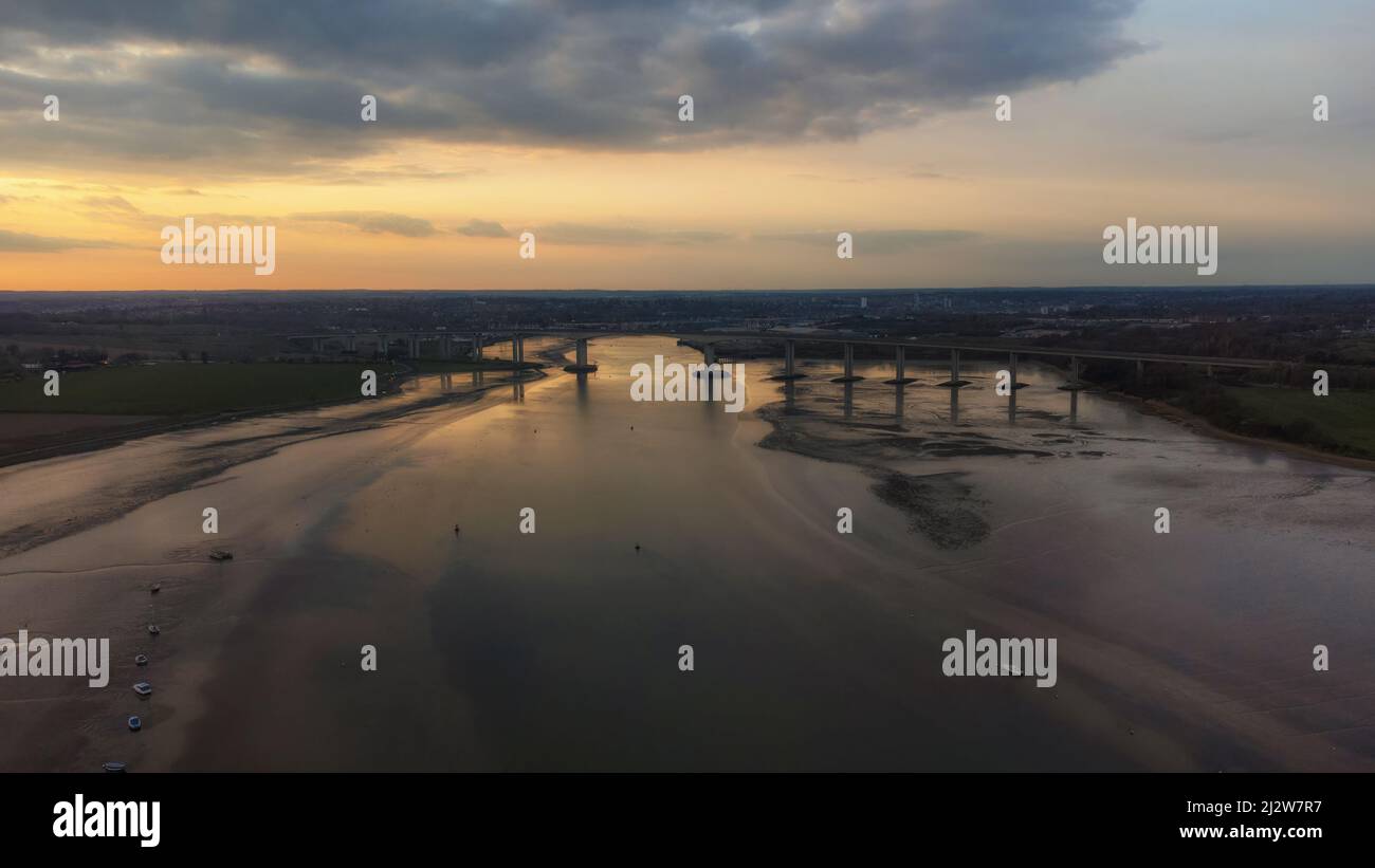 Historical orwell bridge hi-res stock photography and images - Alamy