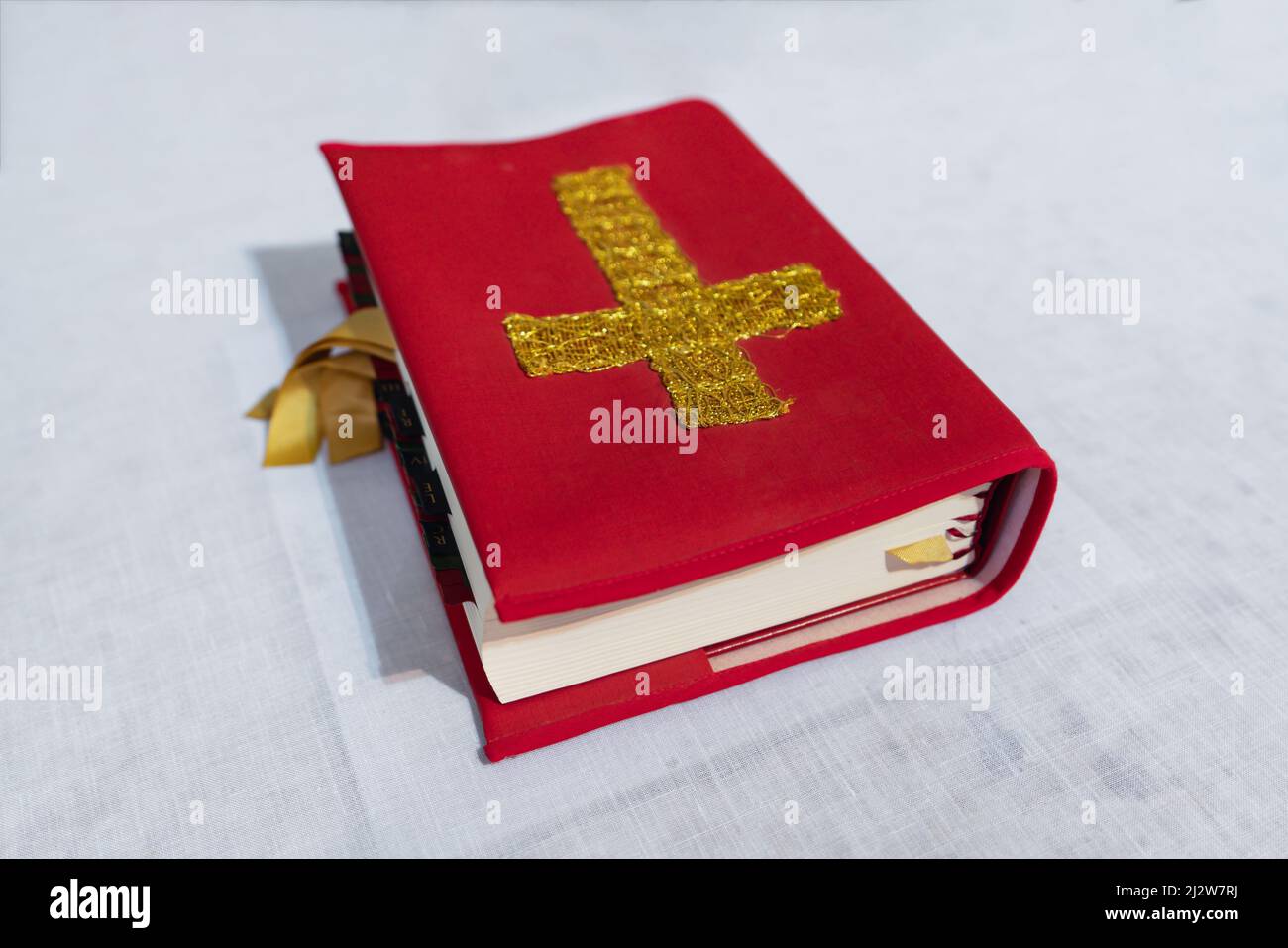 Linen book hi-res stock photography and images - Alamy