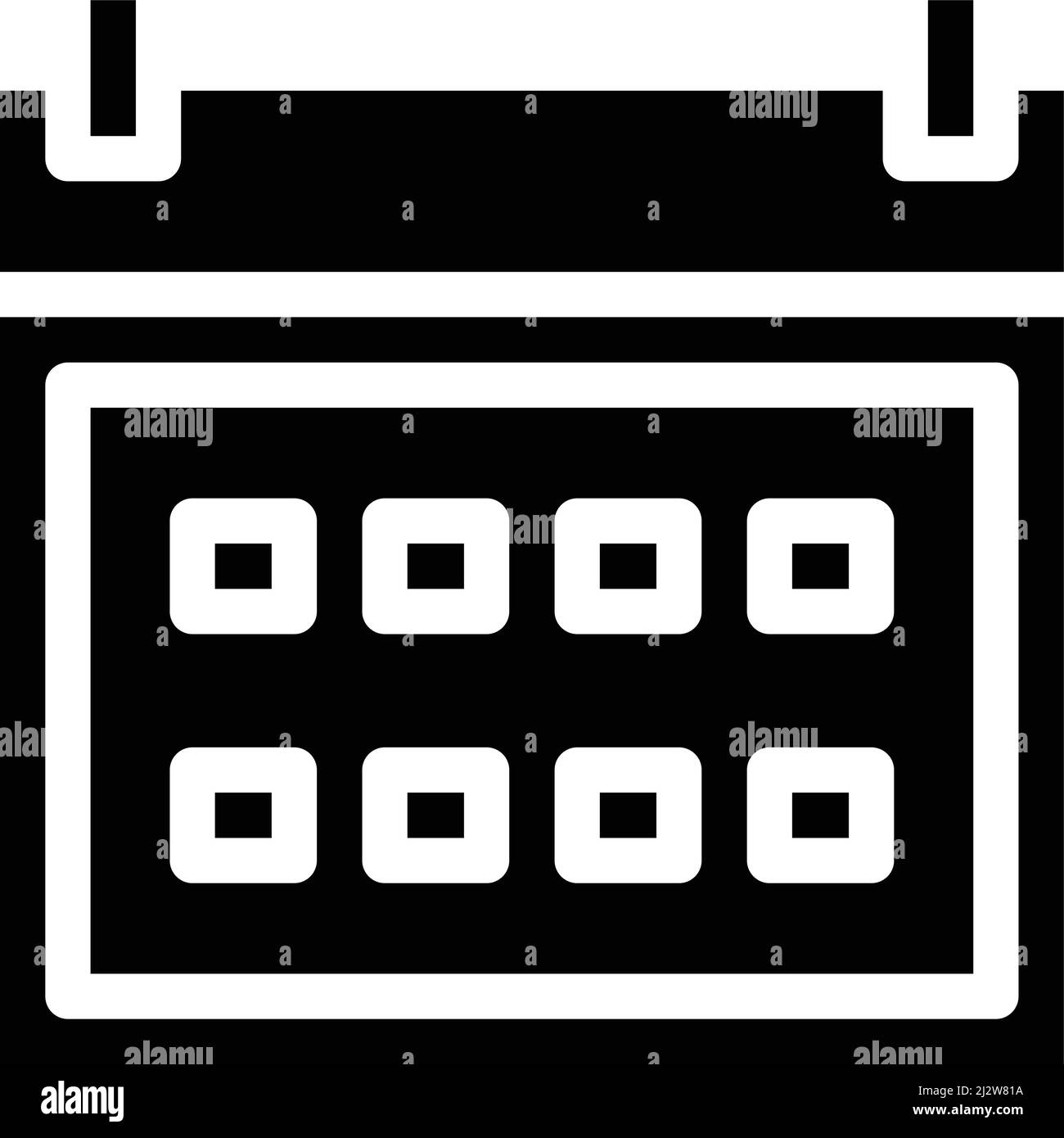 Layout calendar vector vectors hi-res stock photography and images - Alamy