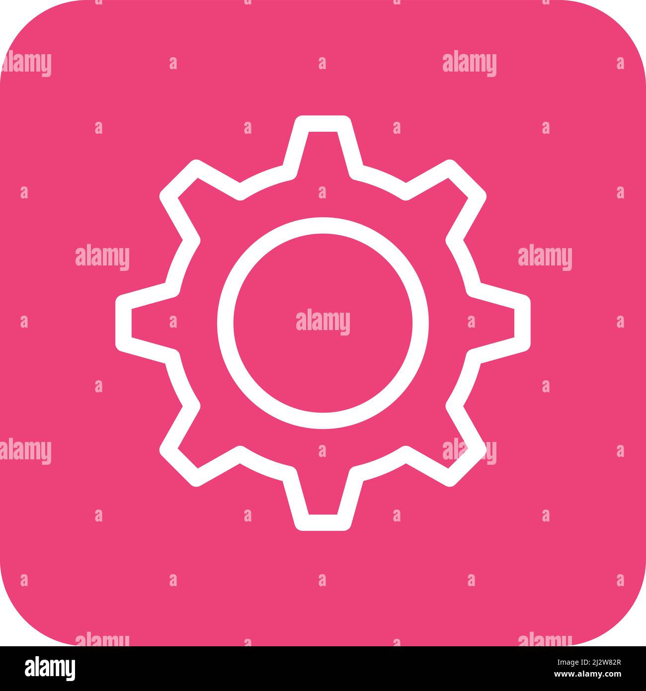Setting Vector Icon Design Illustration Stock Vector Image And Art Alamy