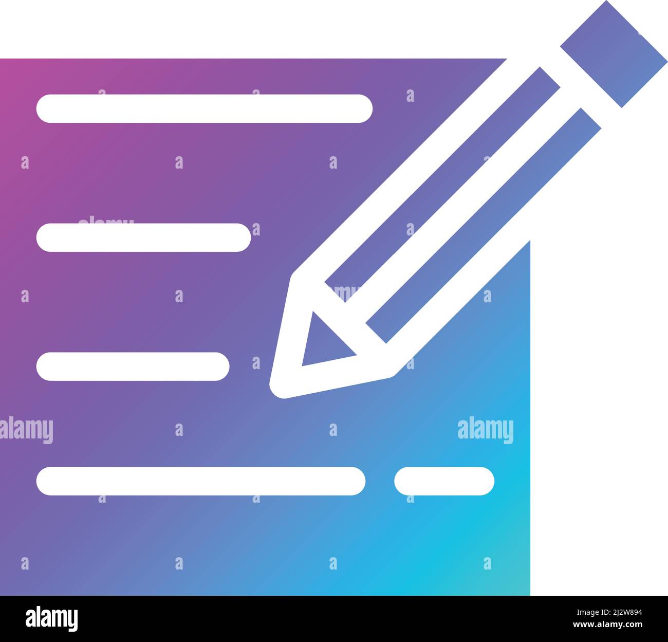 Edit image flat color Stock Vector Images - Alamy