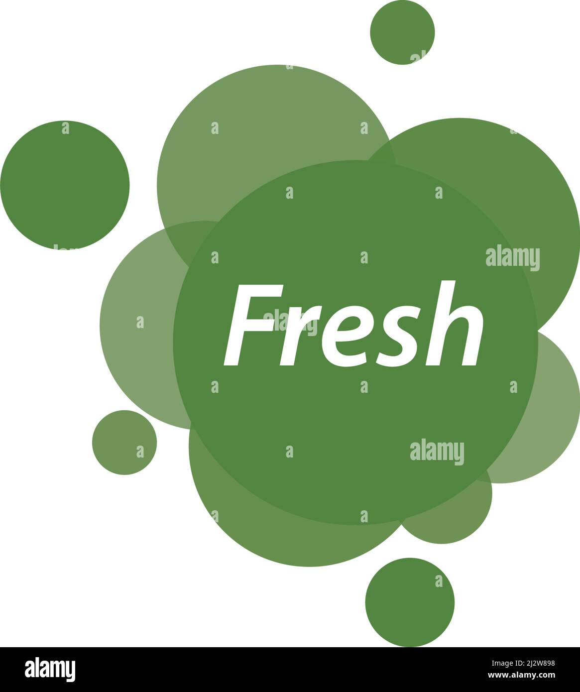 Fresh logo vector icon template Stock Vector Image & Art - Alamy